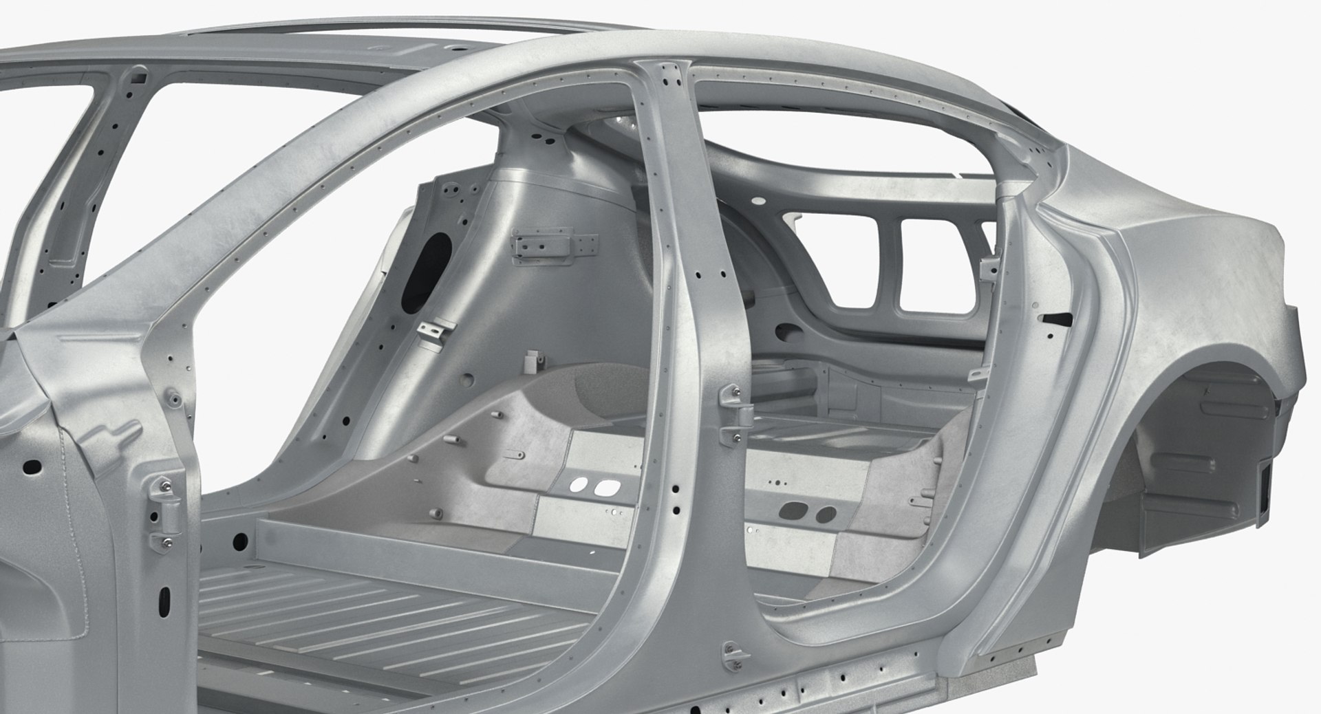3d Tesla S Frame 2