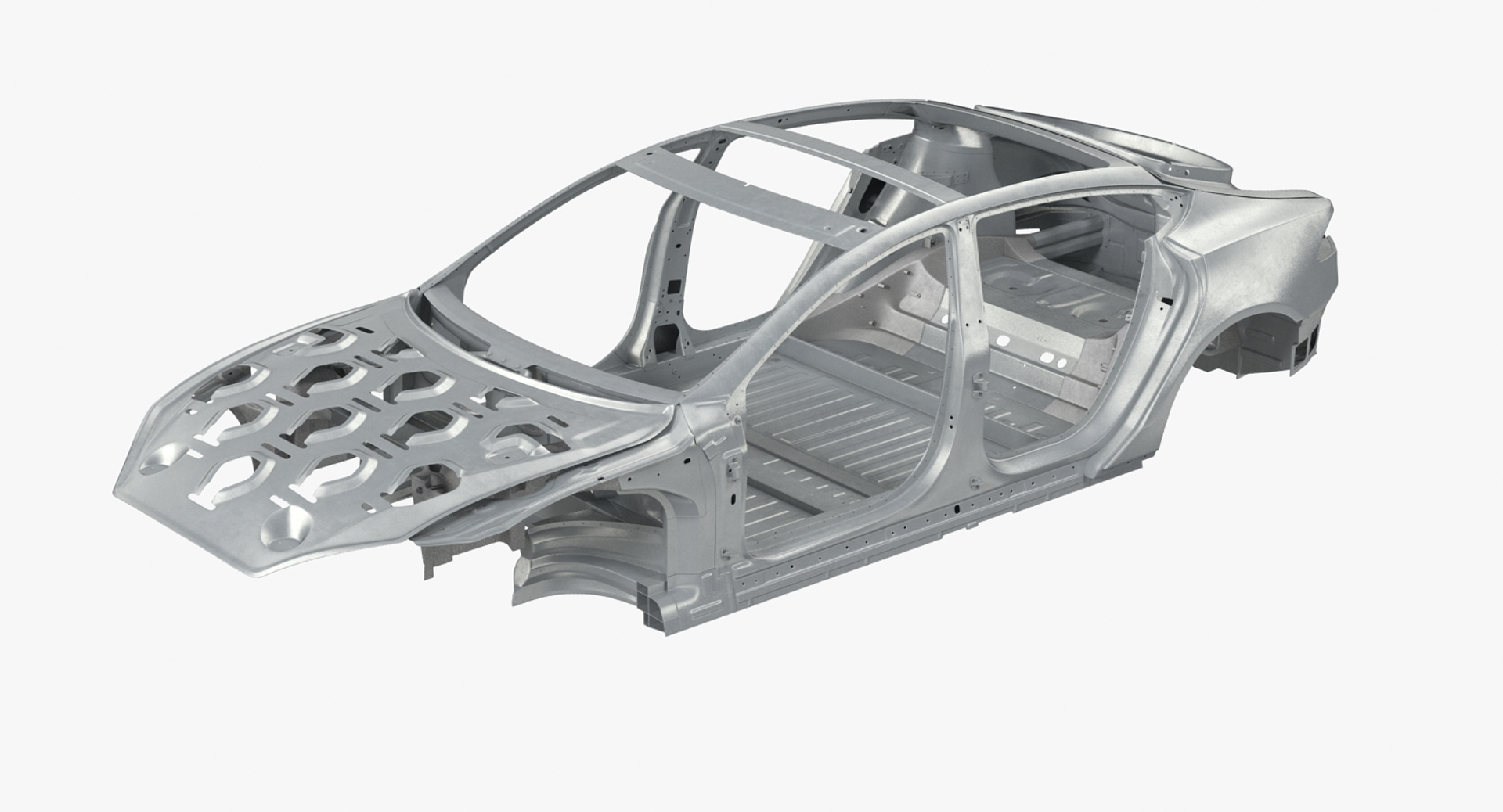 3d Tesla S Frame 2