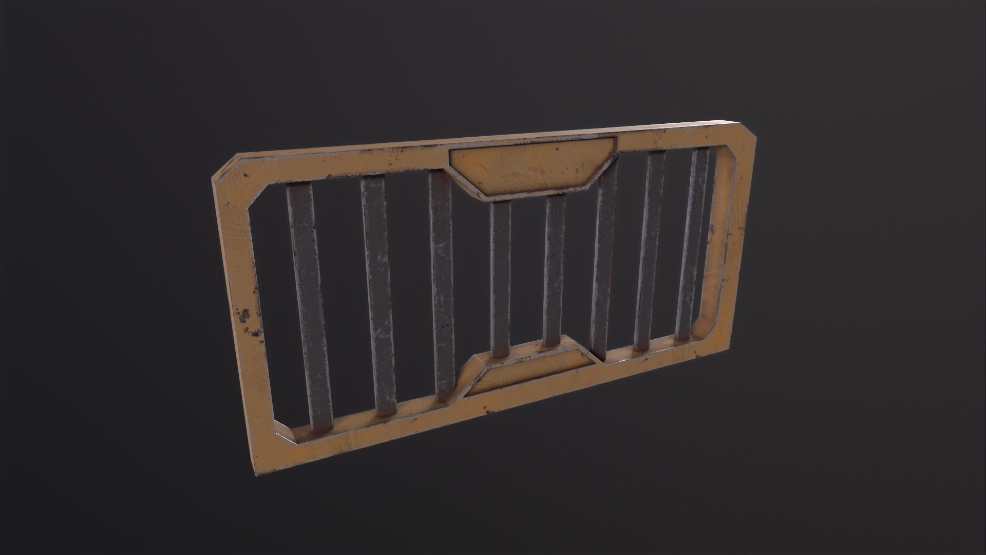 Cyberpunk Barrier Guard 3D Model - TurboSquid 2133717