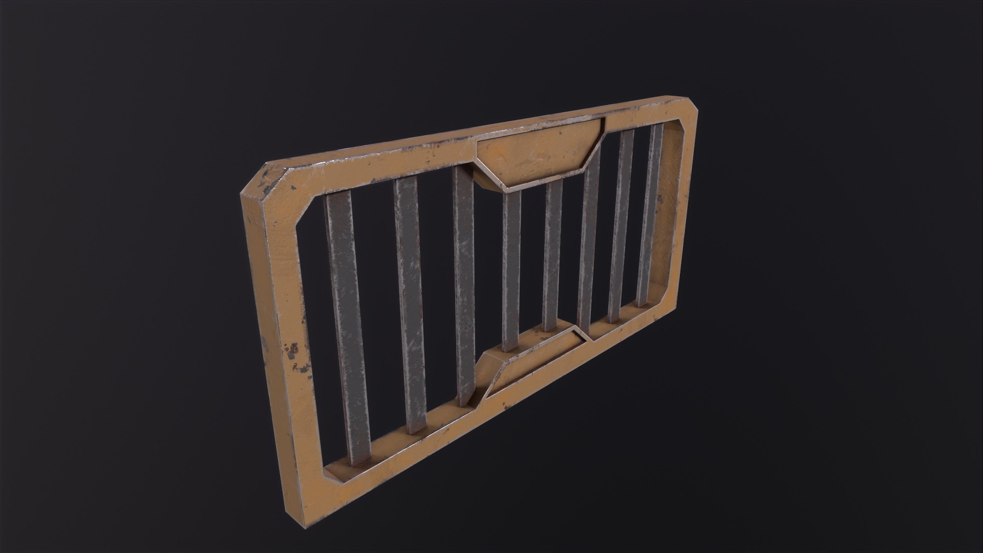 Cyberpunk Barrier Guard 3D Model - TurboSquid 2133717