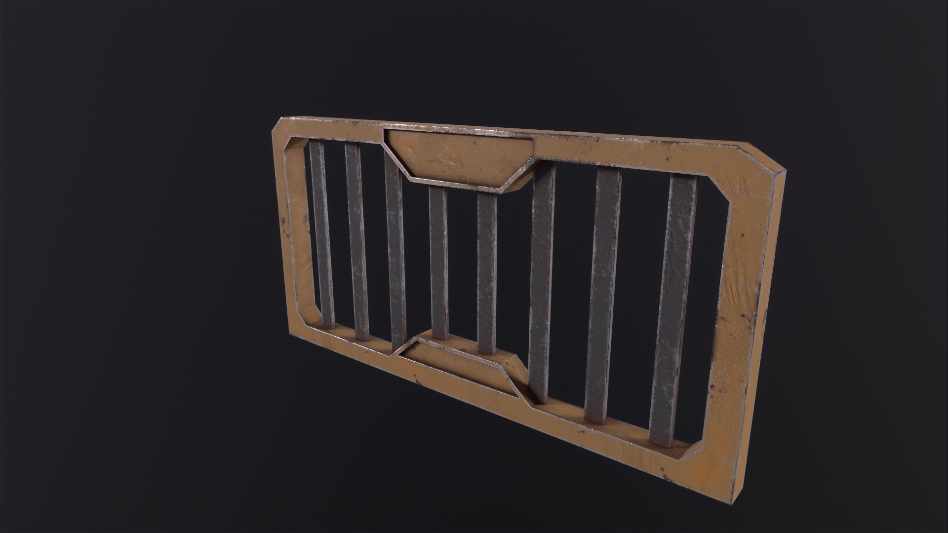 Cyberpunk Barrier Guard 3D Model - TurboSquid 2133717