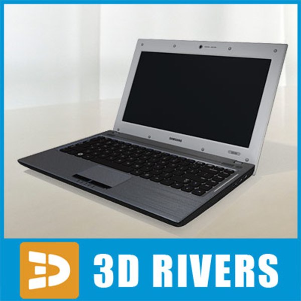 samsung q330 laptop 3d model