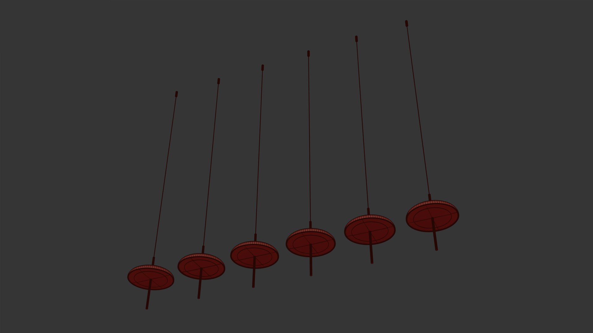 3D Model Porte Nexia Pendant Lamp - TurboSquid 2237577