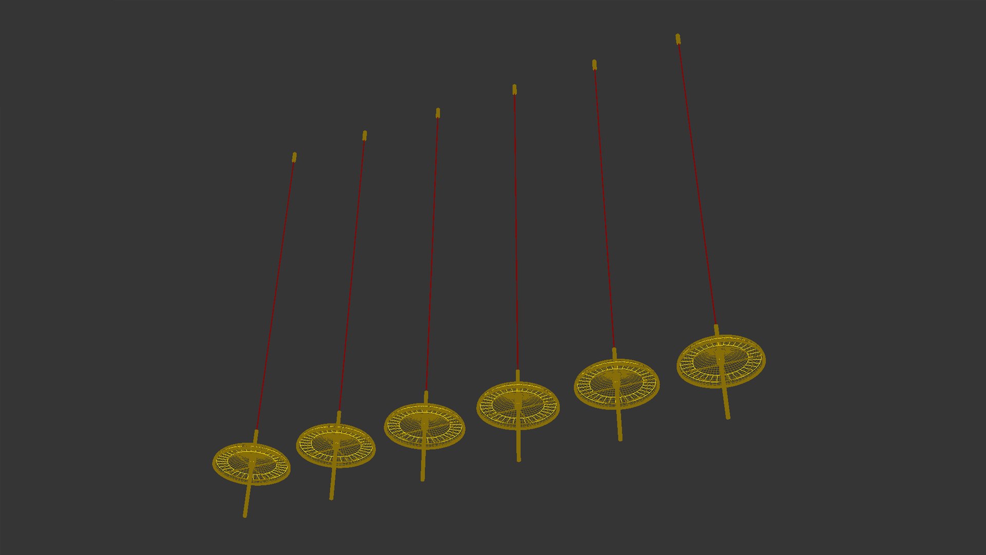 3D Model Porte Nexia Pendant Lamp - TurboSquid 2237577