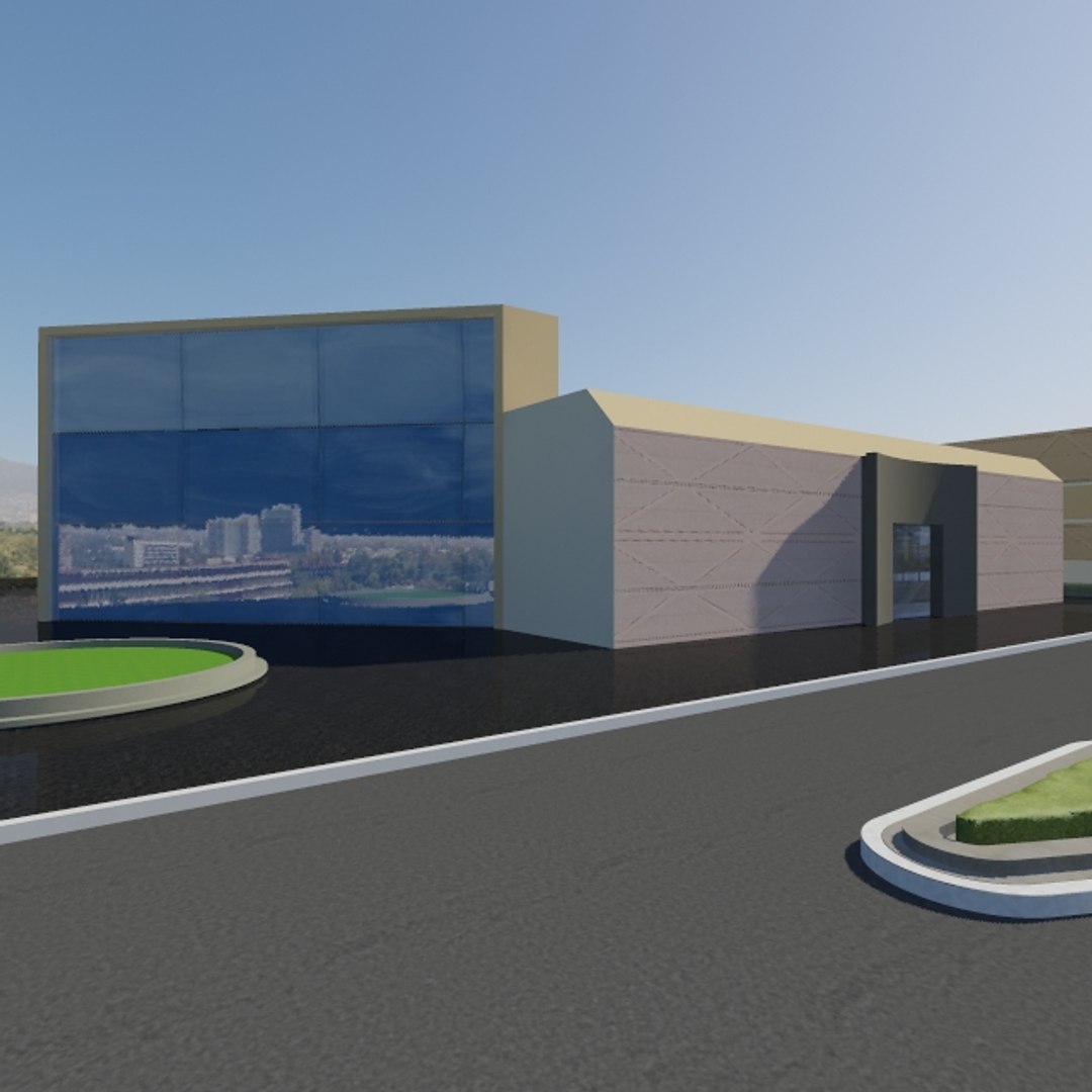 Shopping Mall Store 3d Model