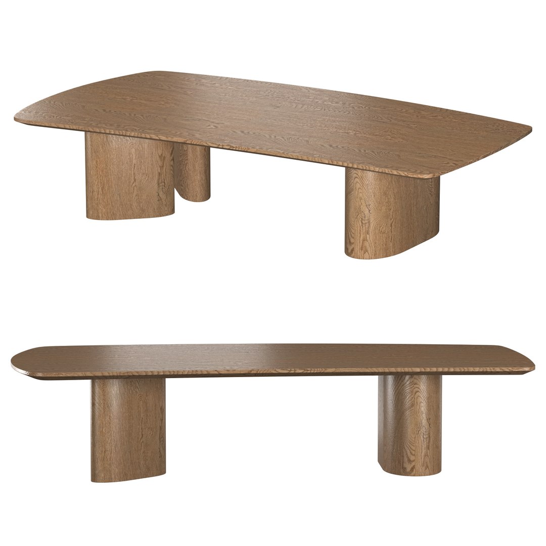 Theo Coffee Table 3D - TurboSquid 2187368