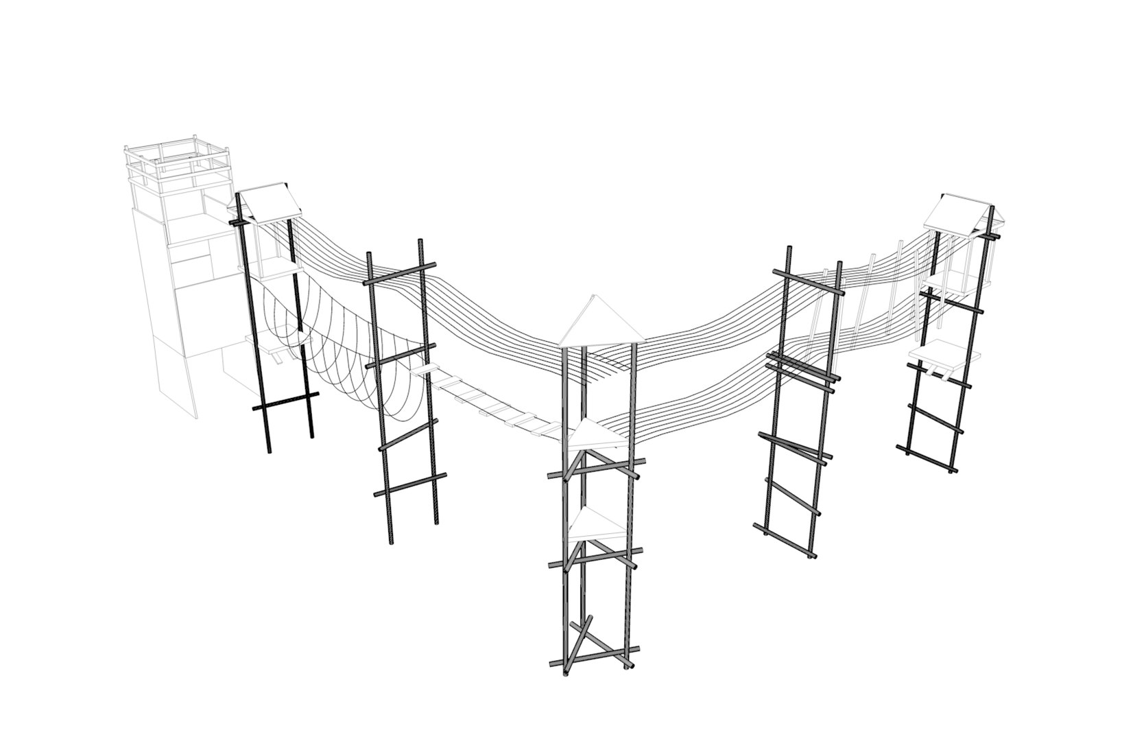 Obstacle Course 3D Model - TurboSquid 1502872