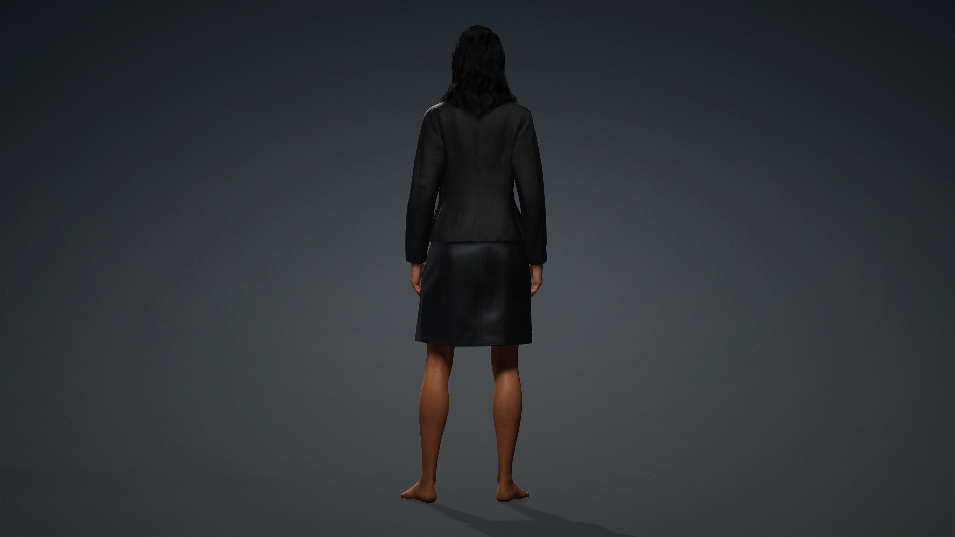 3D Realistic African Female Character - TurboSquid 2477609