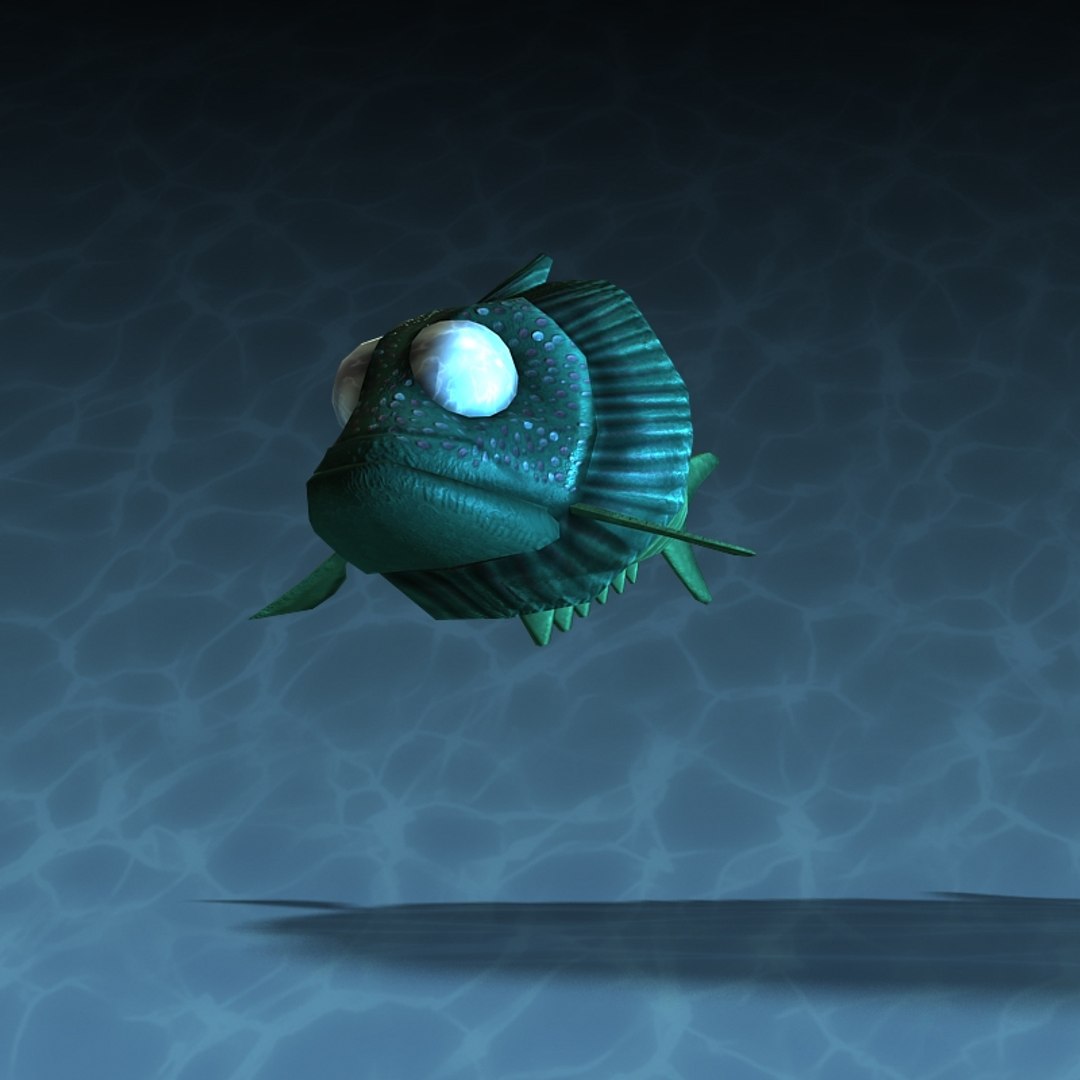 Terrorfish Stingray 3d Model