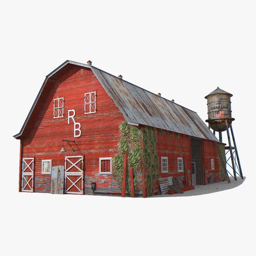 Photorealistic Barns 3D - TurboSquid 1274989