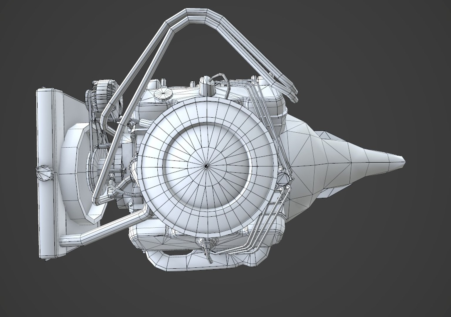 3d Model Mopar Engine