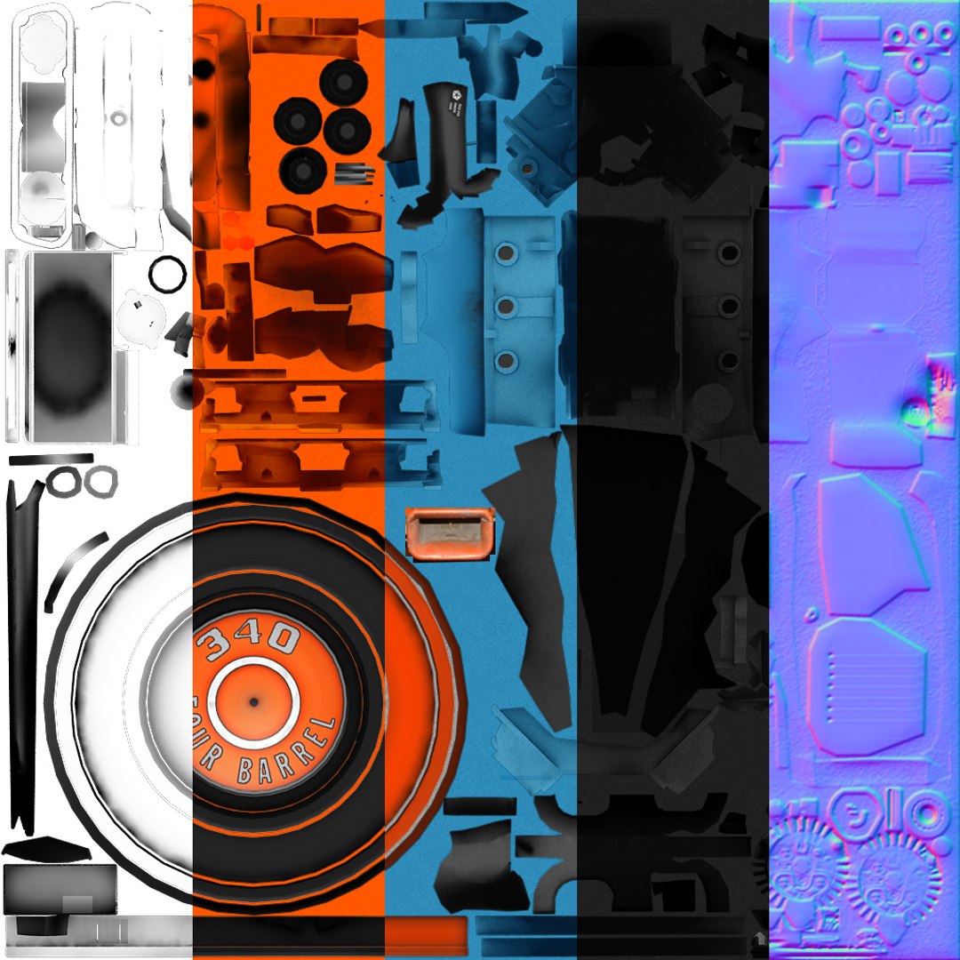 3d Model Mopar Engine