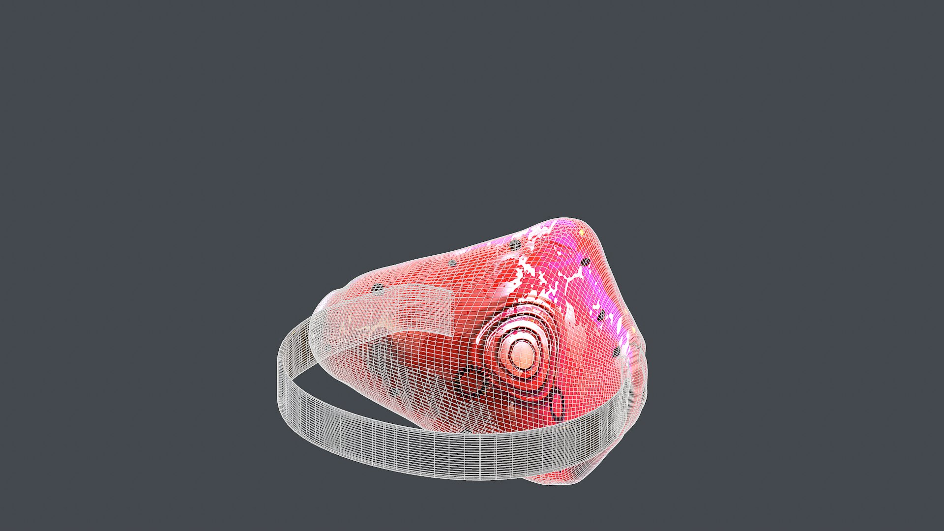 3D Model 3D Gas Mask Respirator Scifi Futuristic 3D Model - TurboSquid ...