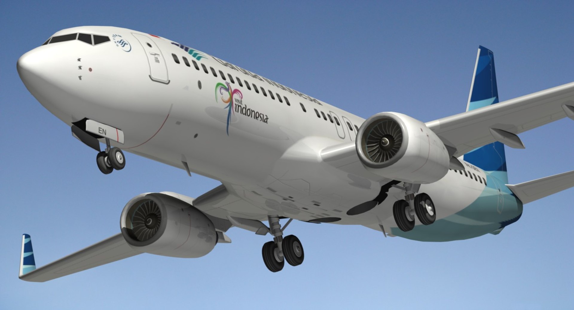 Boeing Garuda 3D Model - TurboSquid 1270868