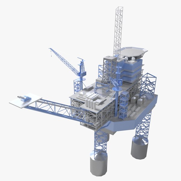 역외 Jackup Rig 3D 모델 - TurboSquid 1116574