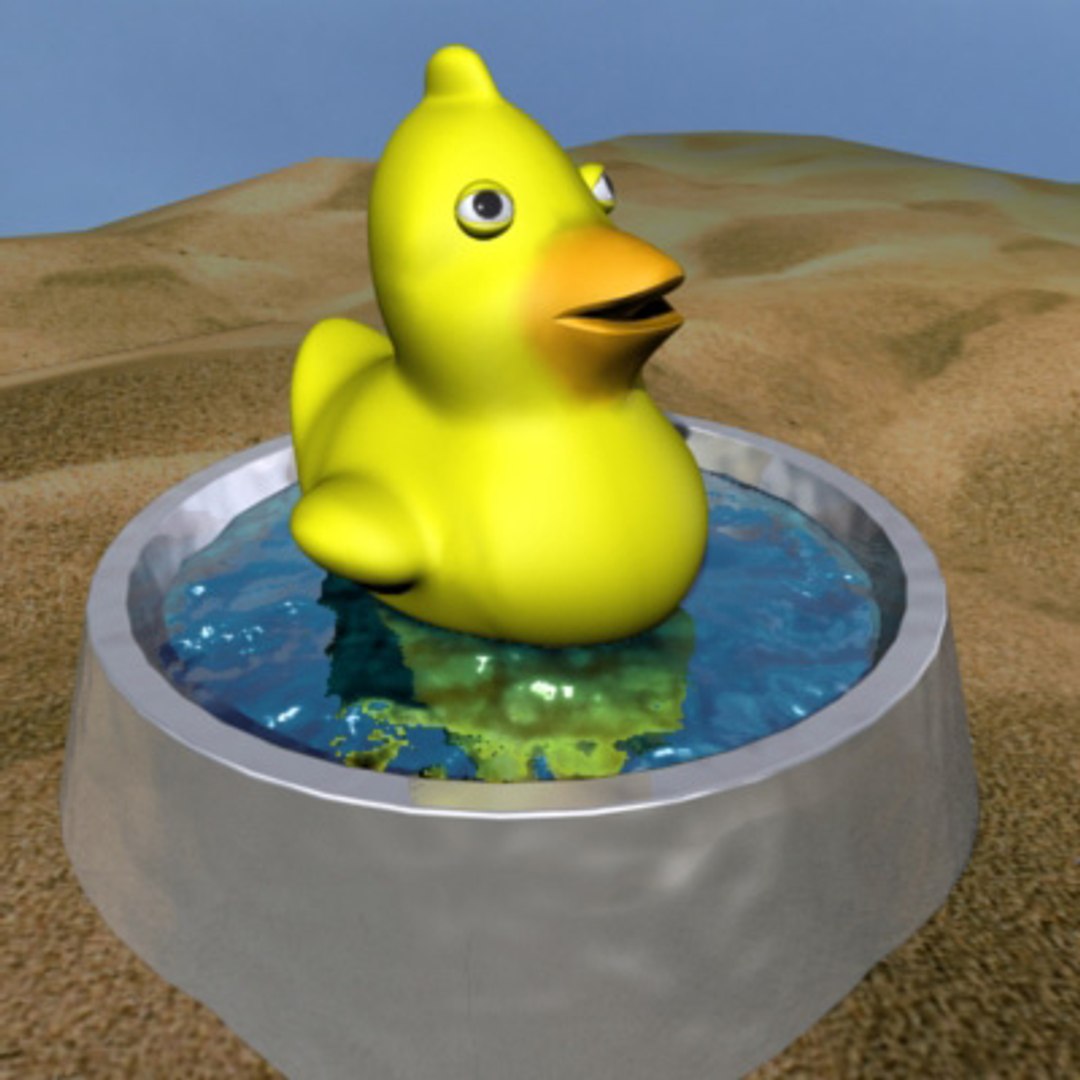 3d Model Toy Rubber Duck