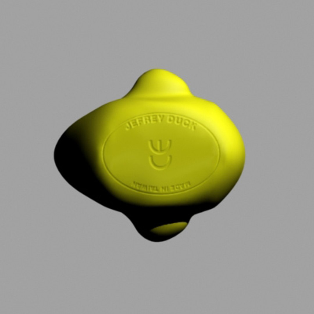 3d Model Toy Rubber Duck