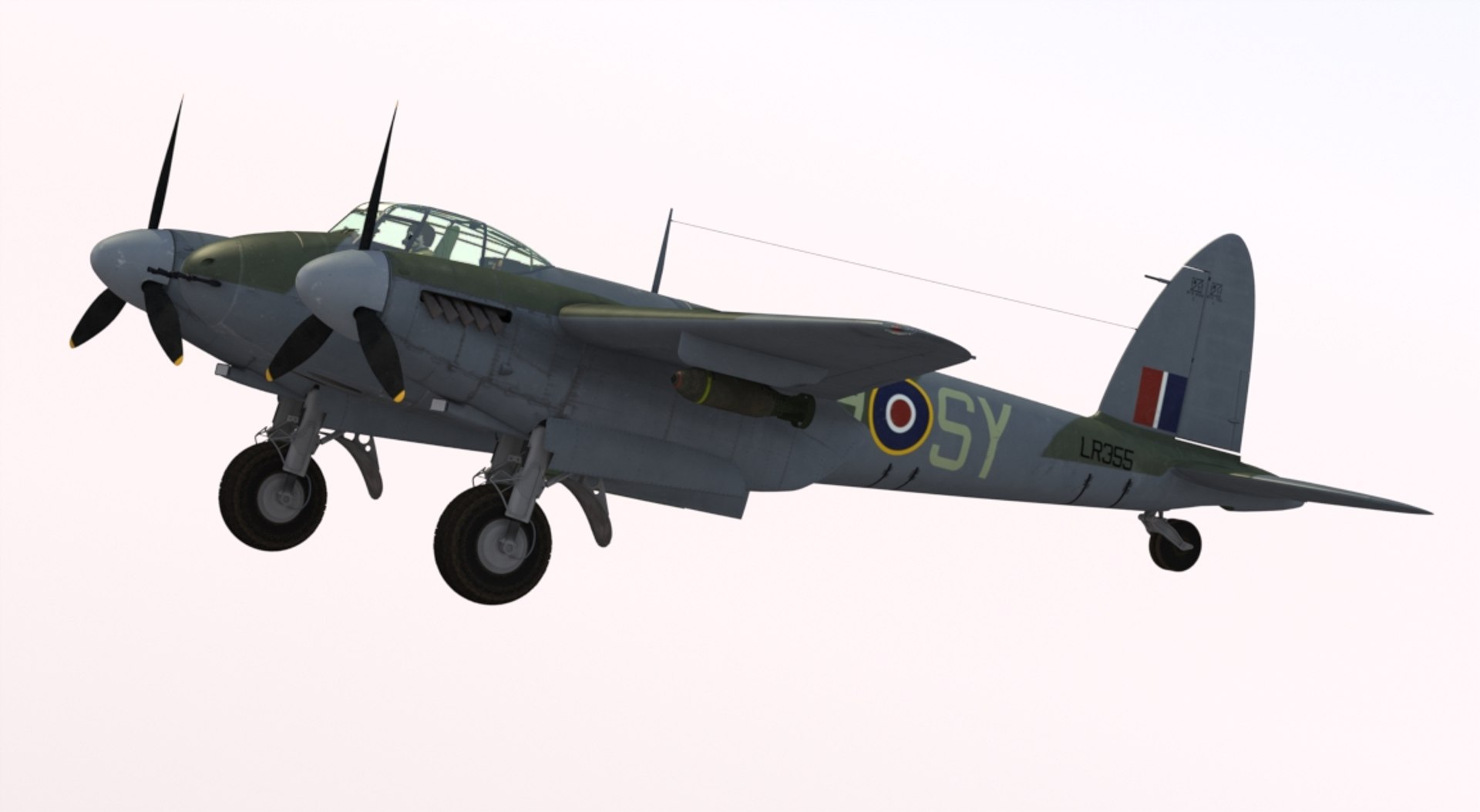 3d Model Mosquito Fighter Mkvi