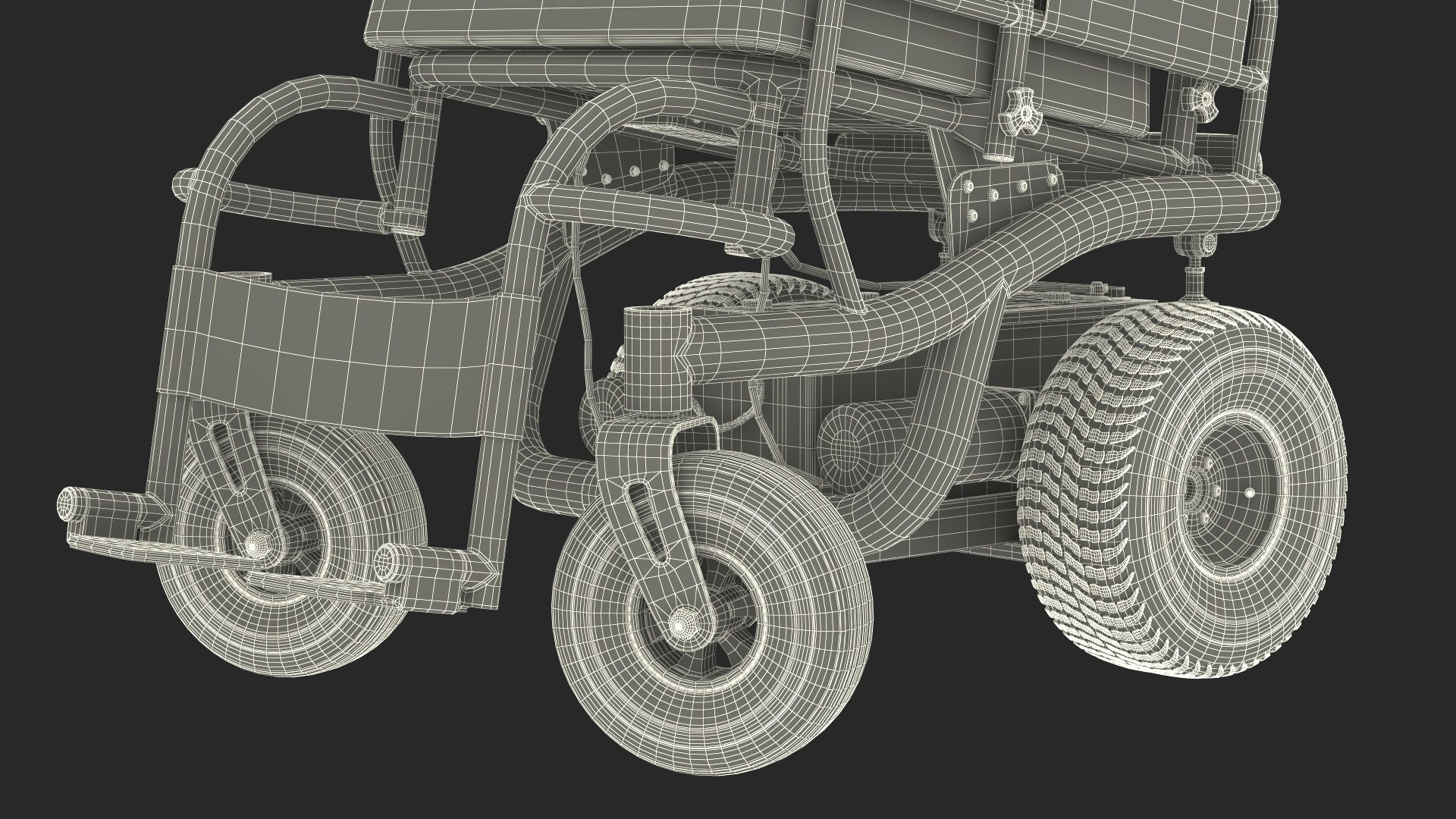 Electric Powered Wheelchair Rigged For Cinema 4D 3D Model - TurboSquid ...