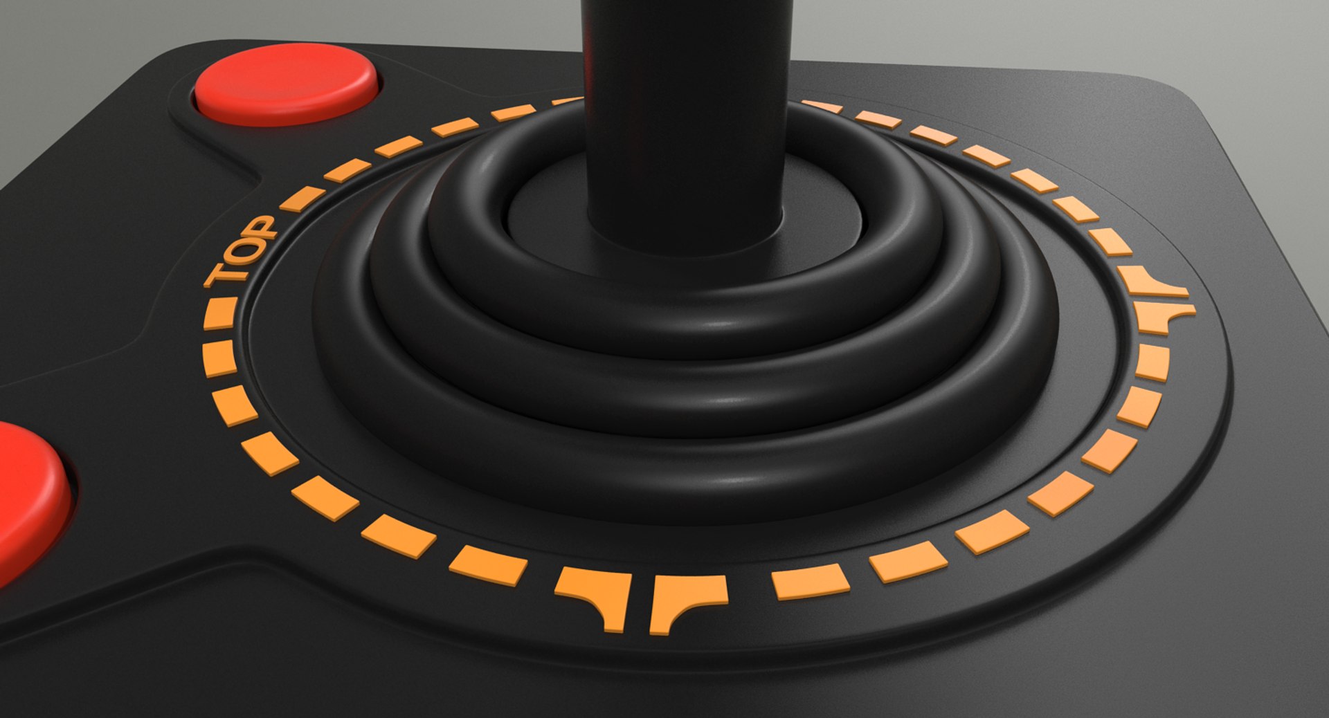 joystick video controller 3d model