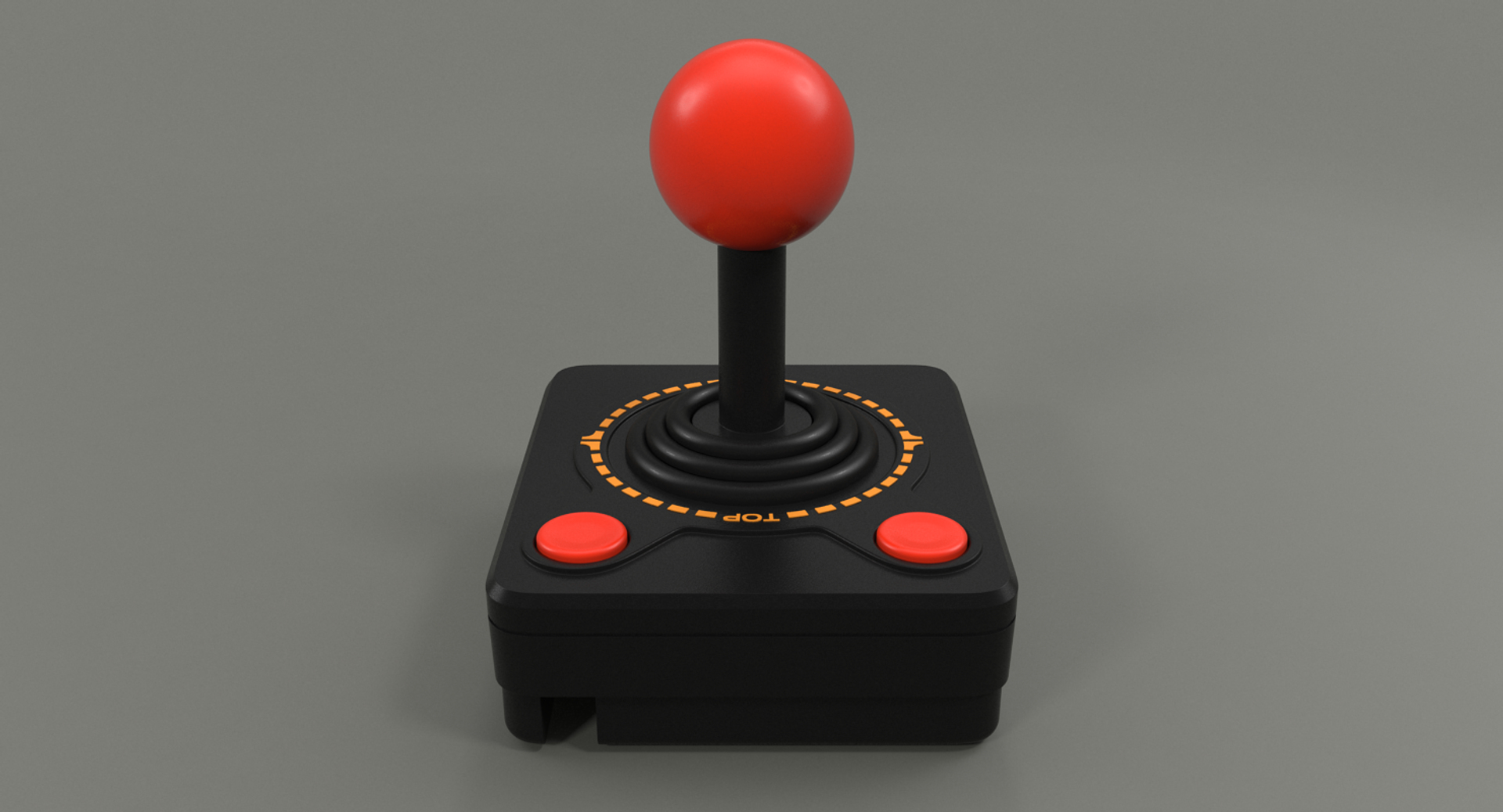 joystick video controller 3d model
