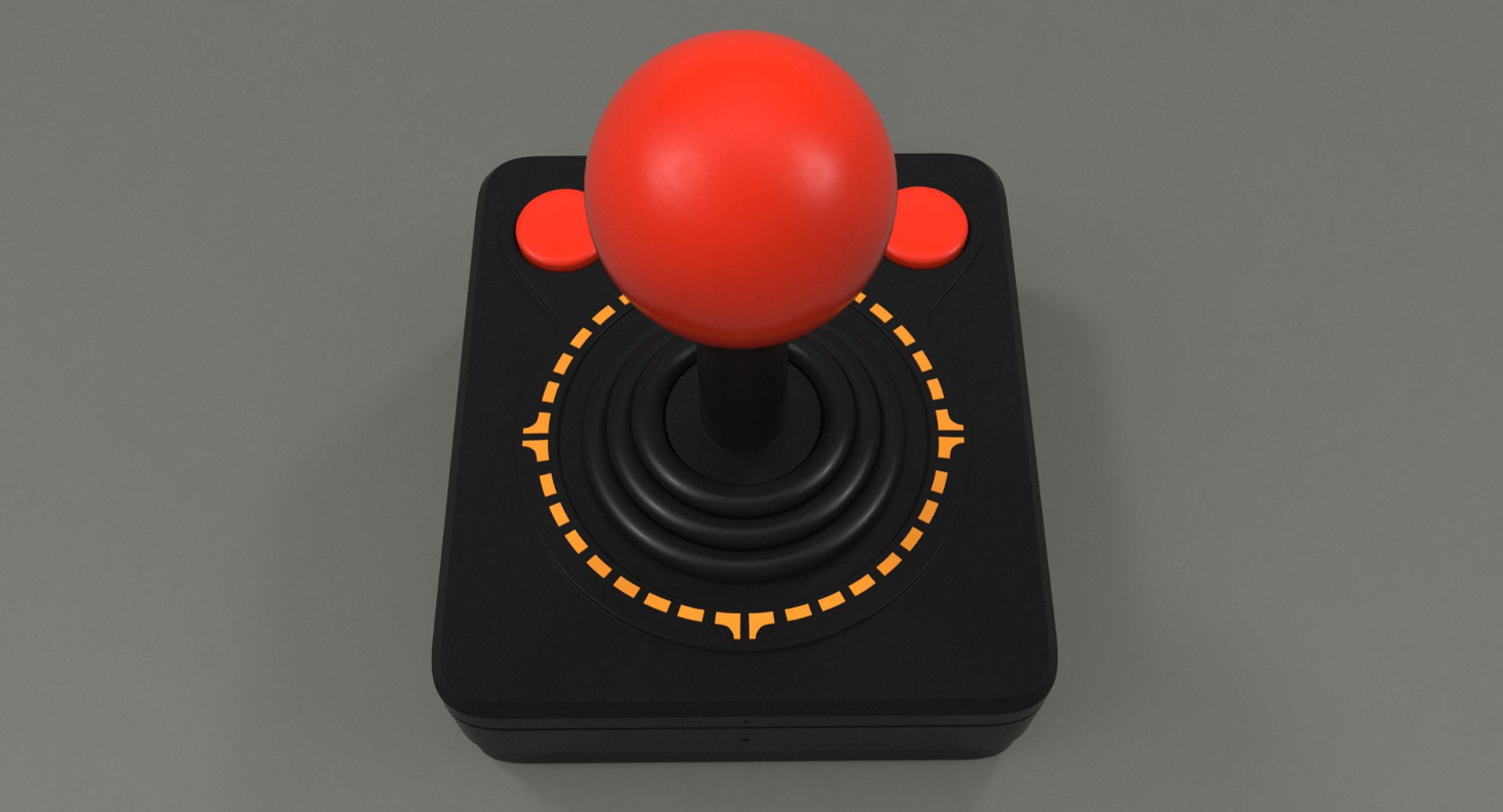 joystick video controller 3d model