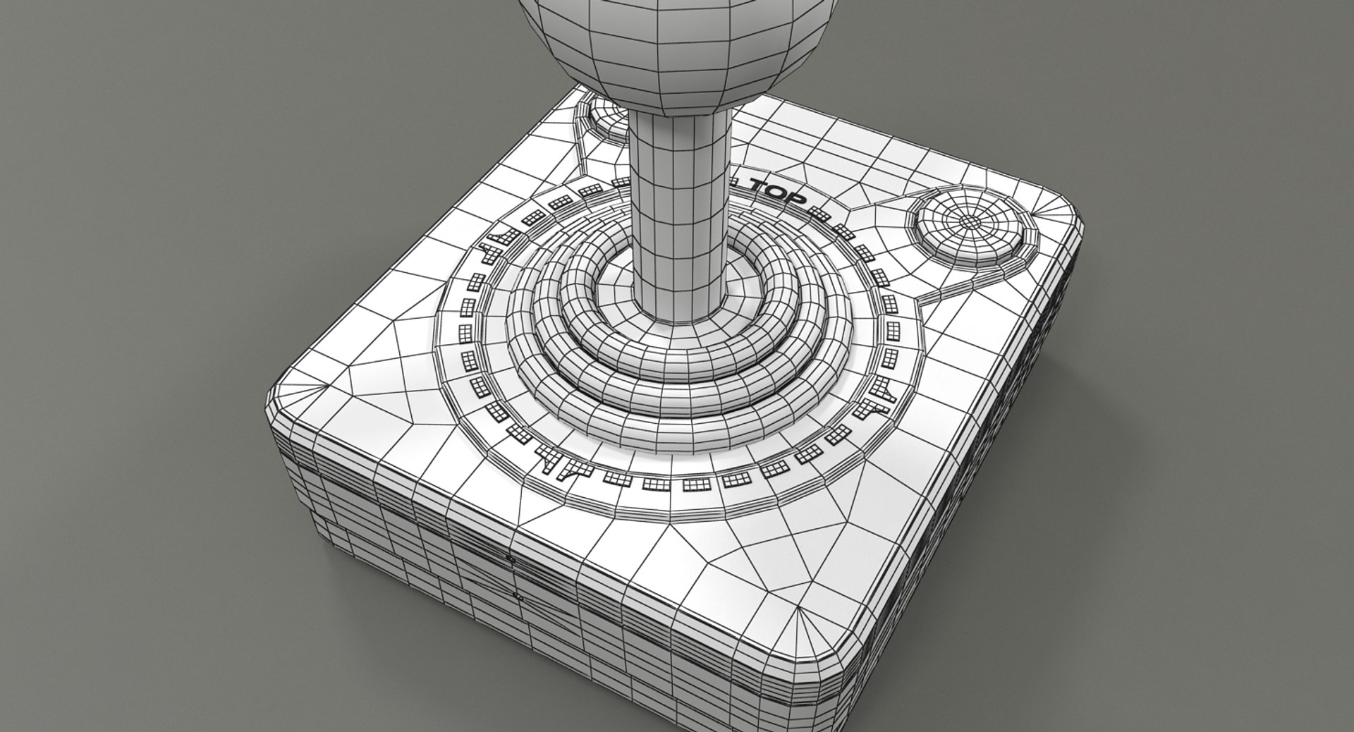 joystick video controller 3d model