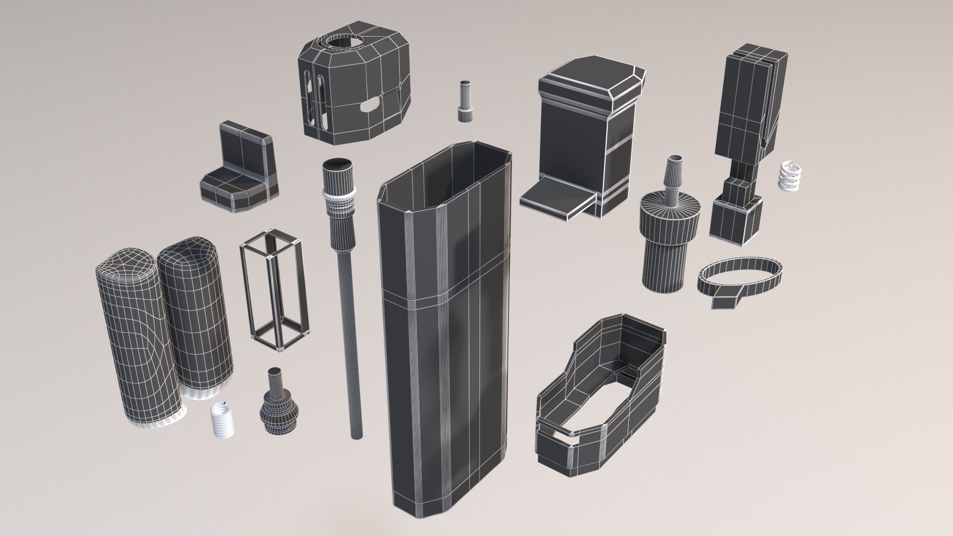 Lighter smoking model - TurboSquid 1601776