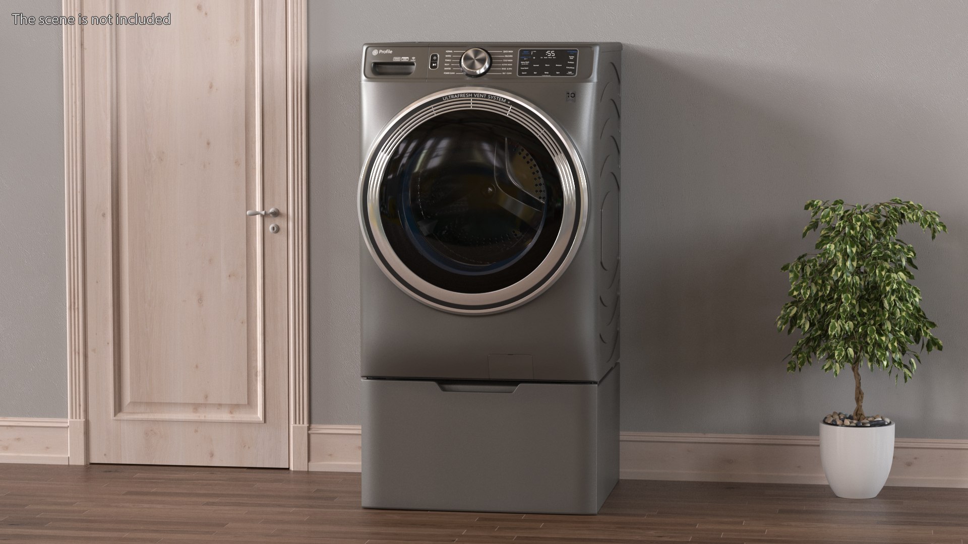 3D model Washer Profile Grey - TurboSquid 2177516