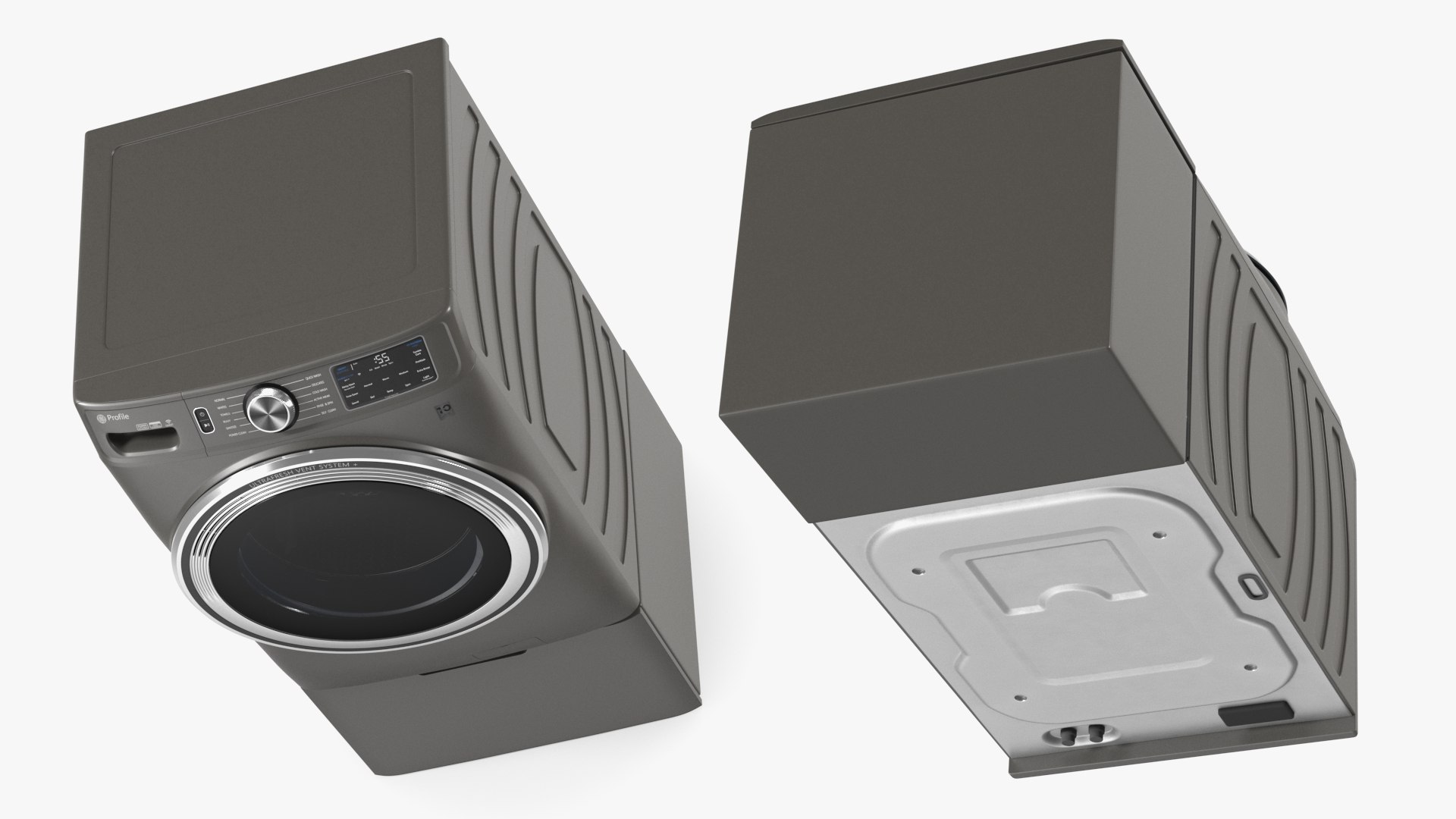 3D model Washer Profile Grey - TurboSquid 2177516