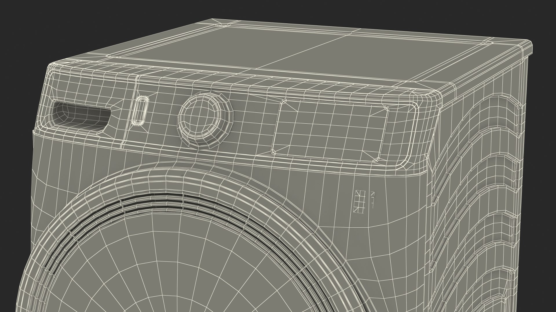 3D model Washer Profile Grey - TurboSquid 2177516