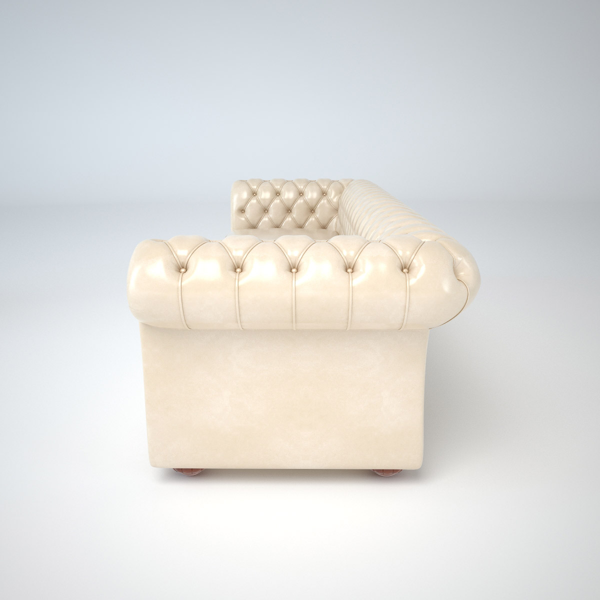 3d classic chesterfield sofas chair model