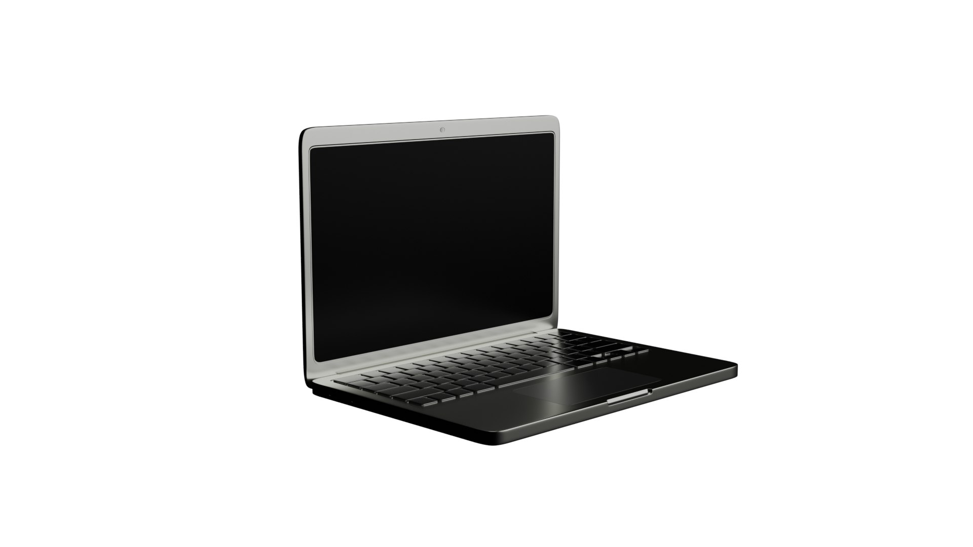 Simple Modern Laptop 3D Model - TurboSquid 2341472