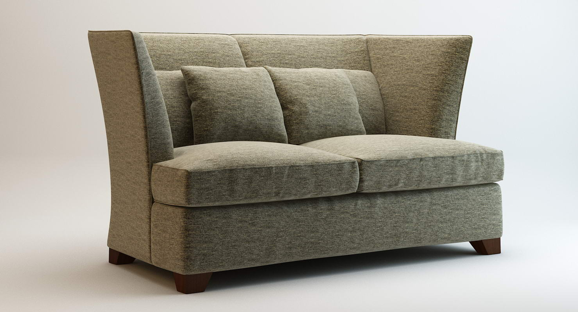 Free - Gramercy Sofa Donghia 3d Model