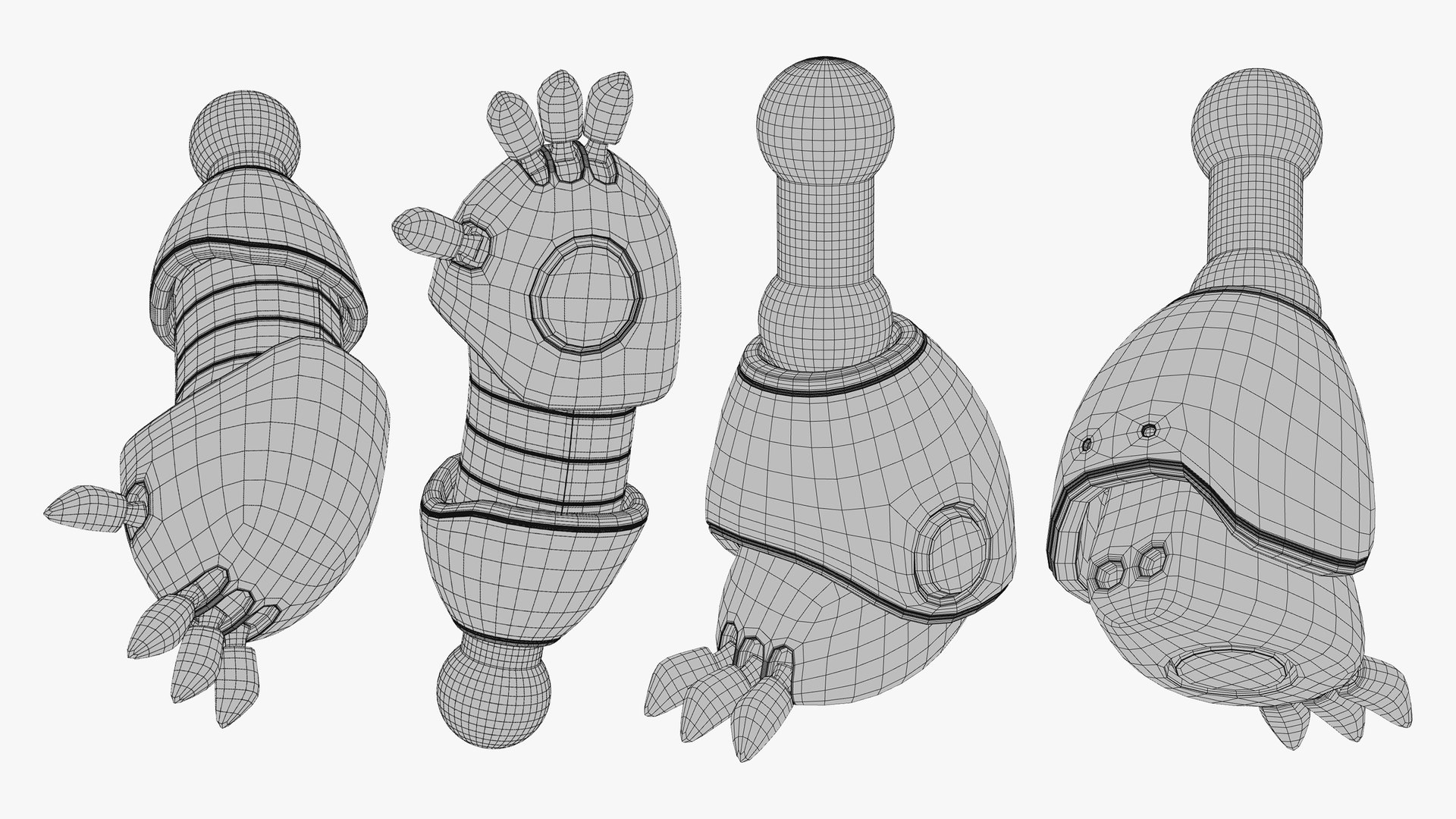 Rodent Robot 3D model - TurboSquid 2050784