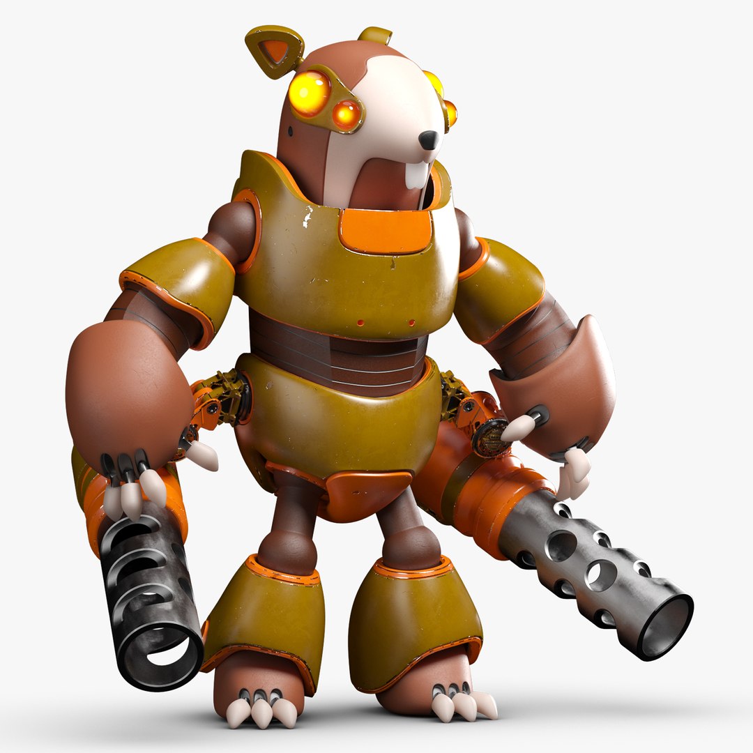 Rodent Robot 3D model - TurboSquid 2050784