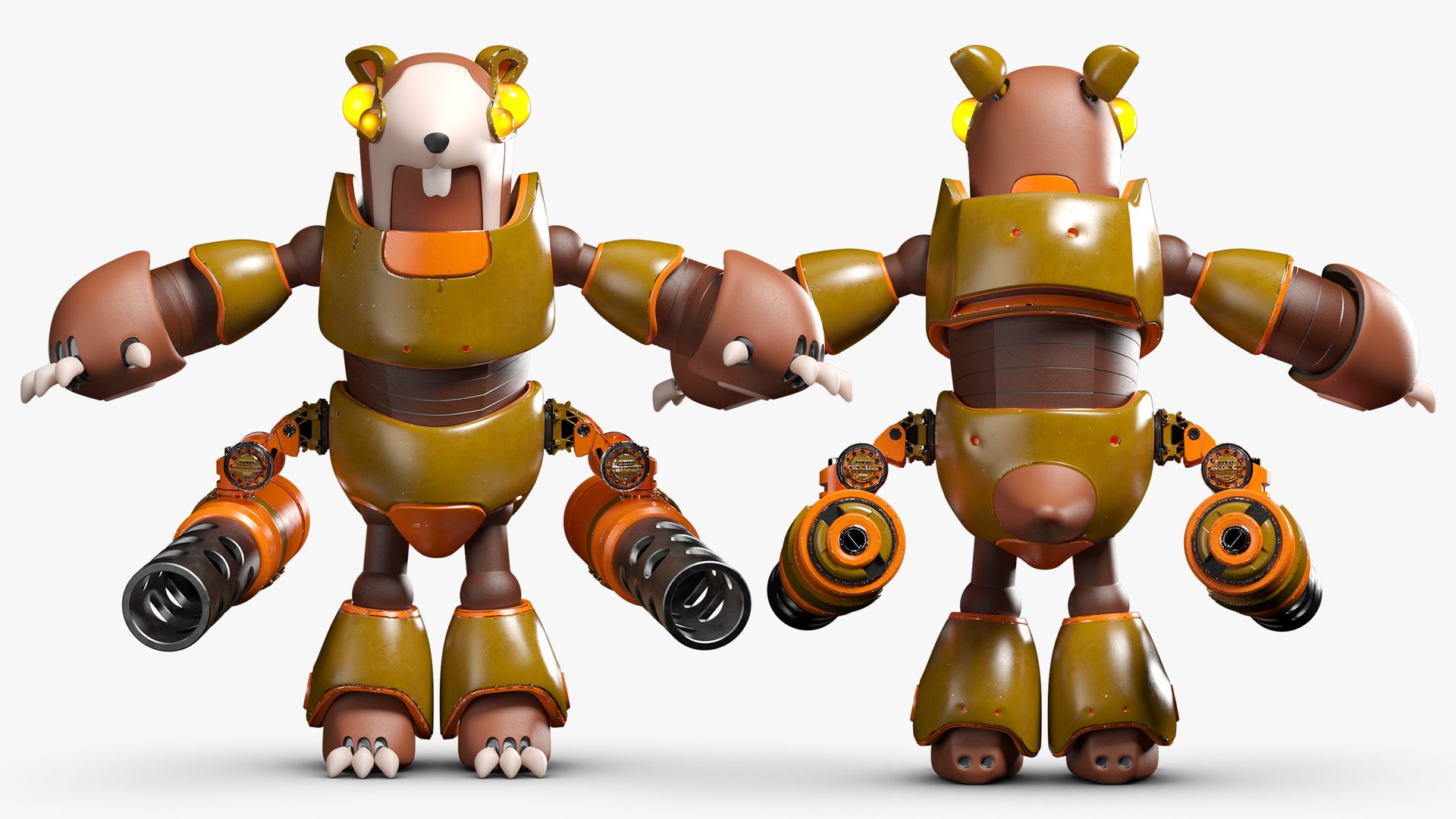 Rodent Robot 3D model - TurboSquid 2050784