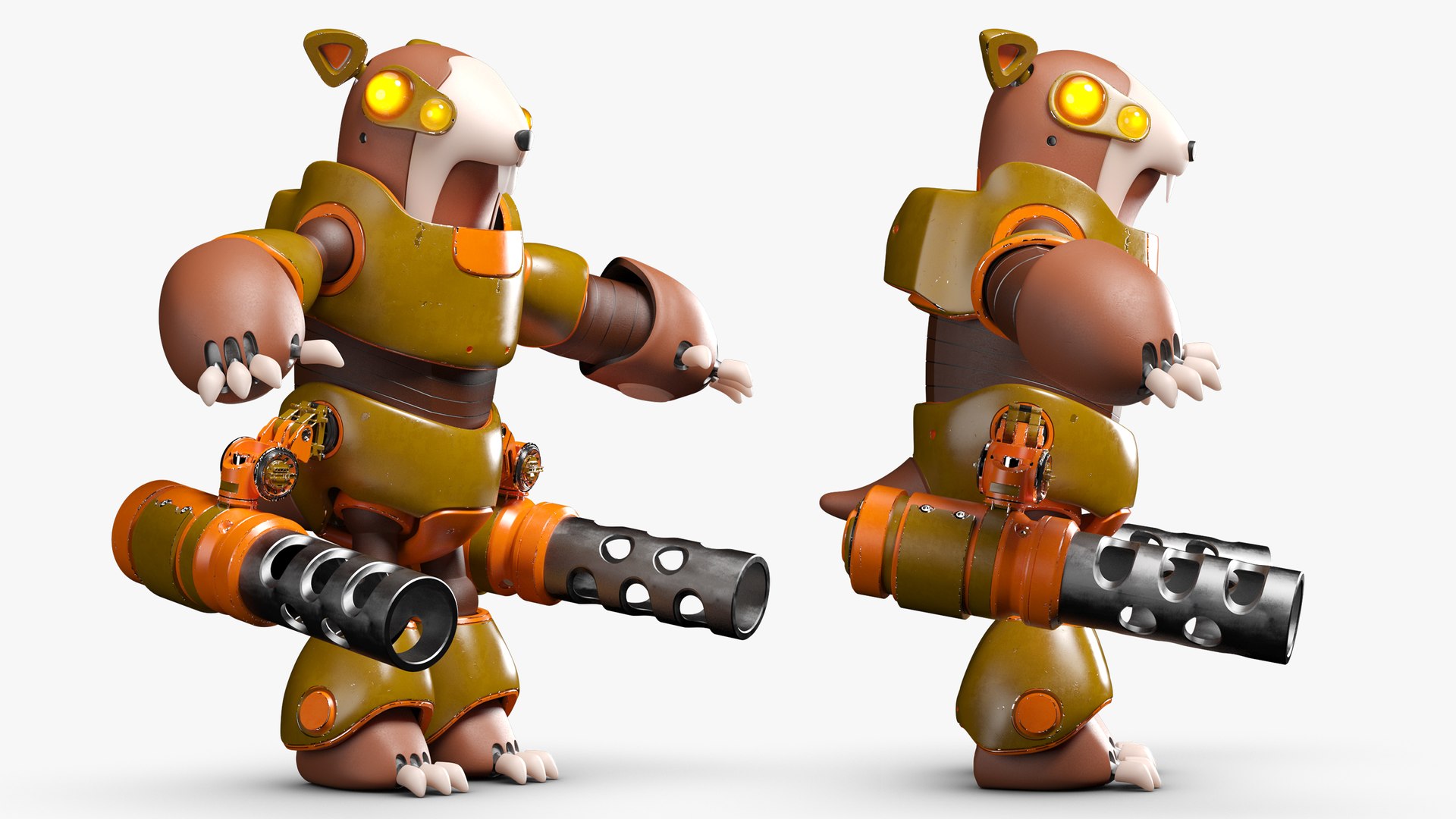 Rodent Robot 3D model - TurboSquid 2050784