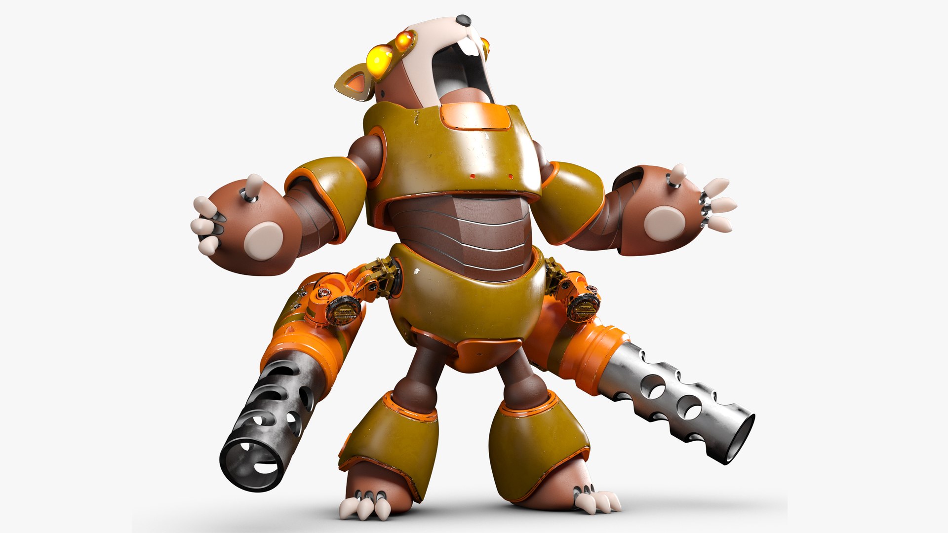 Rodent Robot 3D model - TurboSquid 2050784