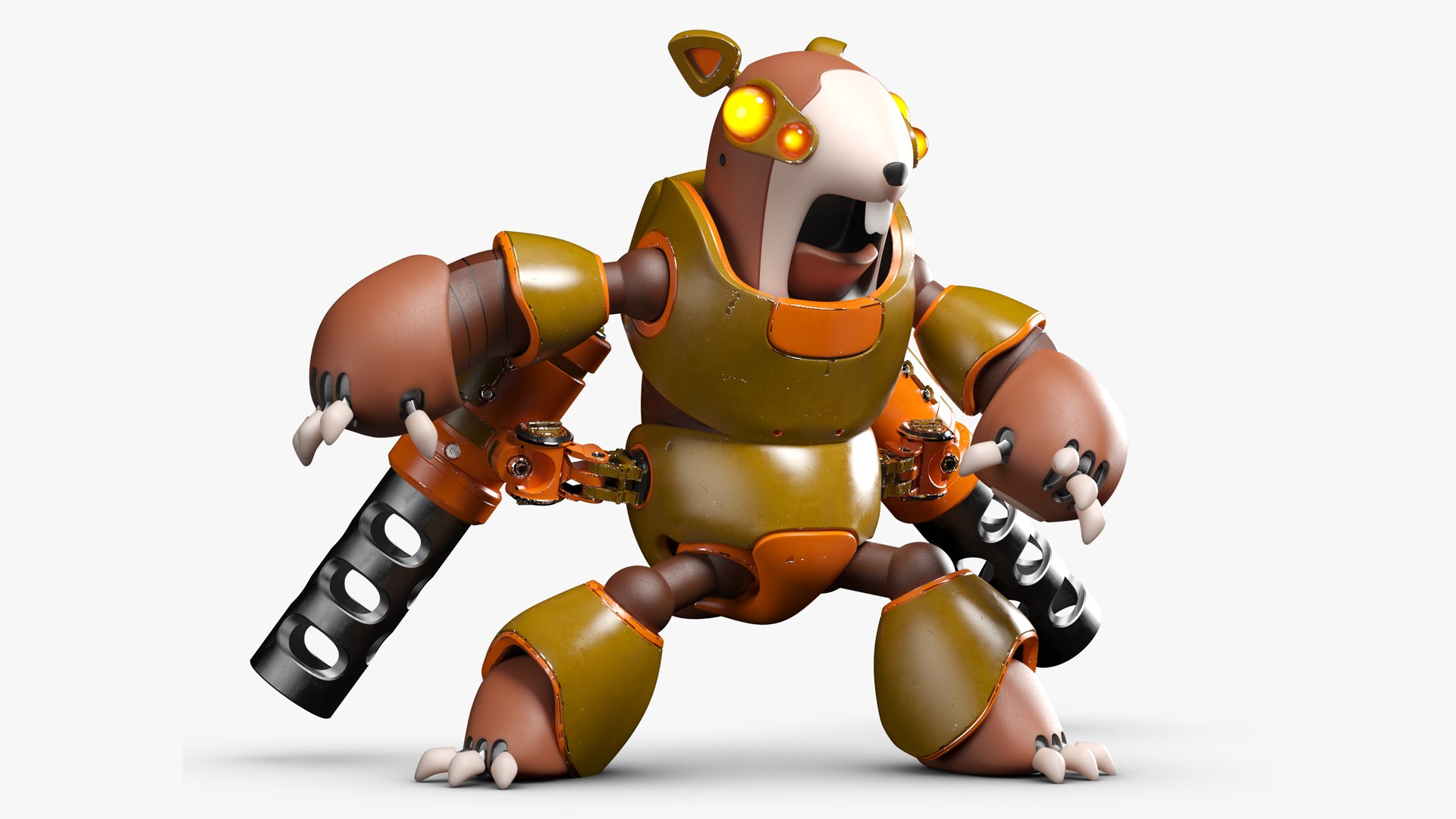 Rodent Robot 3D model - TurboSquid 2050784