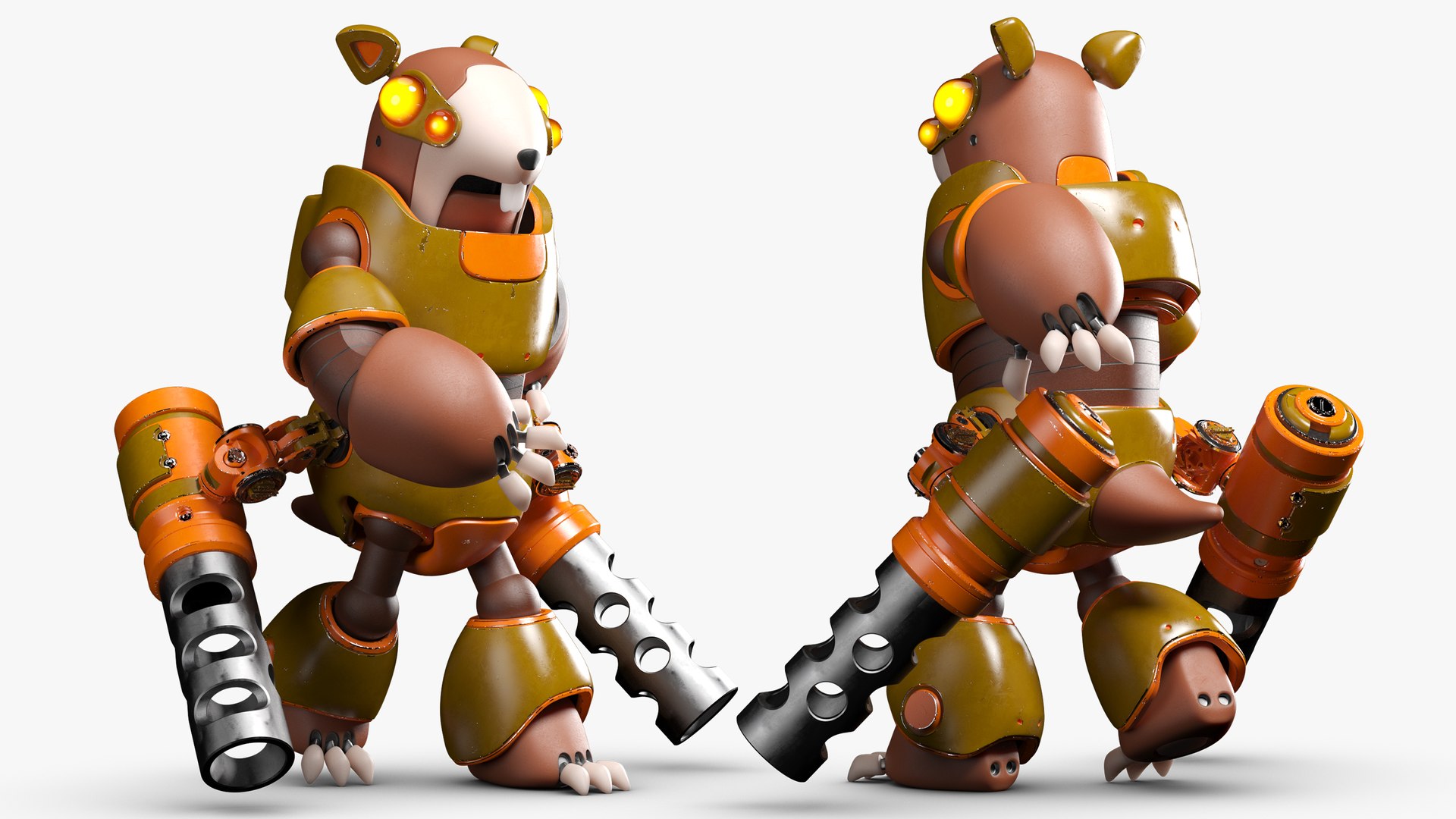 Rodent Robot 3D model - TurboSquid 2050784