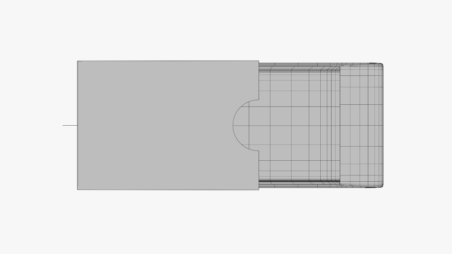 3D Basic Box Slide Package - Geometry Only No Textures No Materials ...