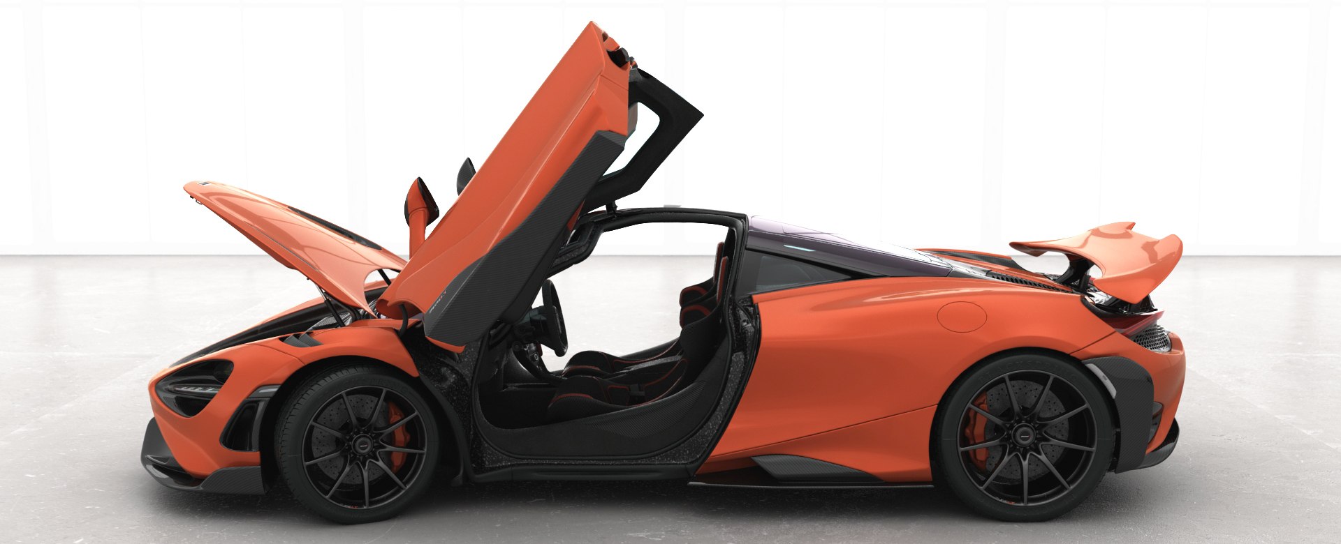 3D model McLaren 765LT 2022 Opening Doors and trunk - TurboSquid 1771289