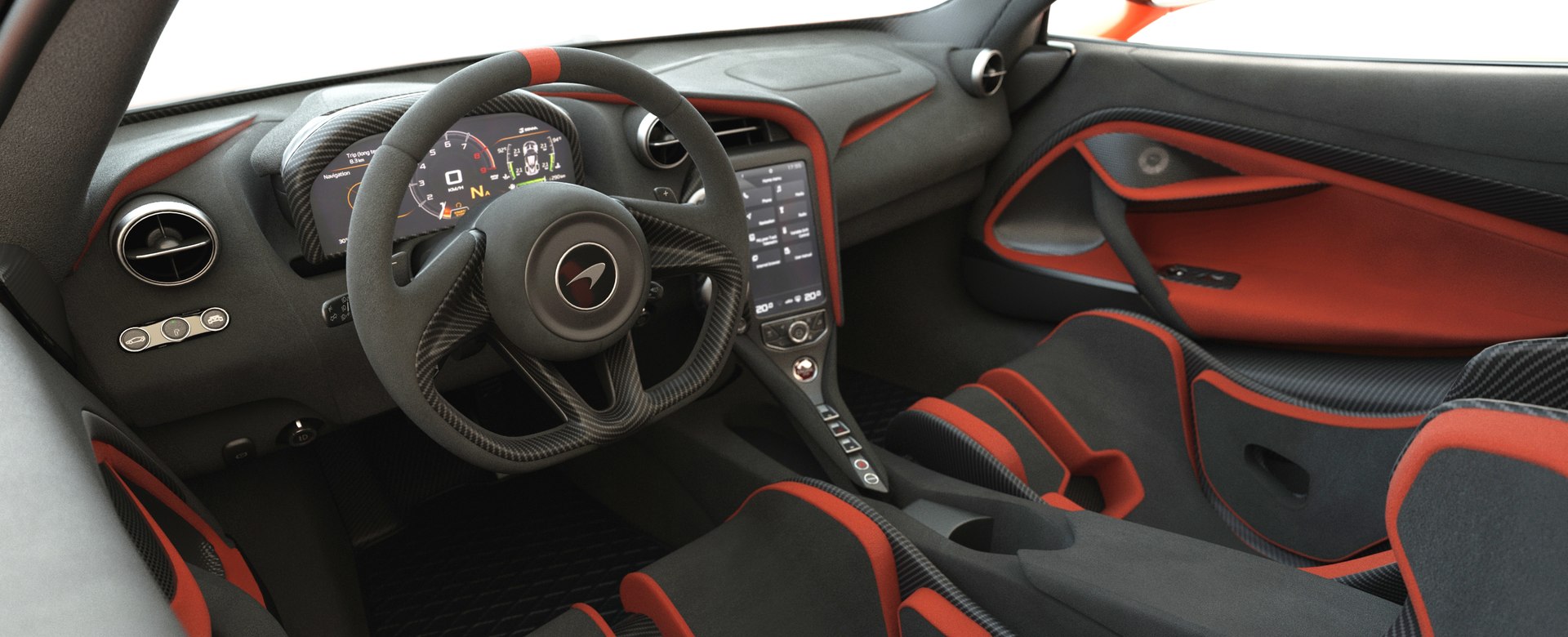 3D model McLaren 765LT 2022 Opening Doors and trunk - TurboSquid 1771289