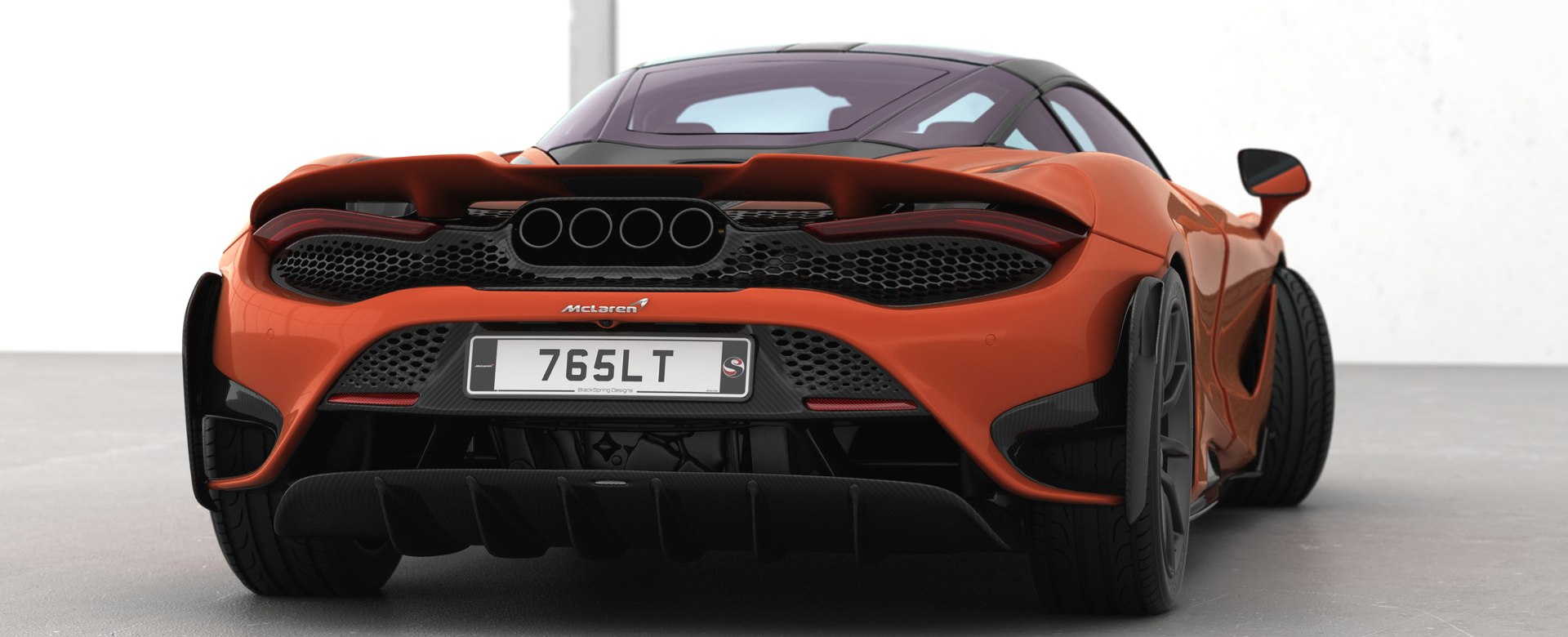 3D model McLaren 765LT 2022 Opening Doors and trunk - TurboSquid 1771289