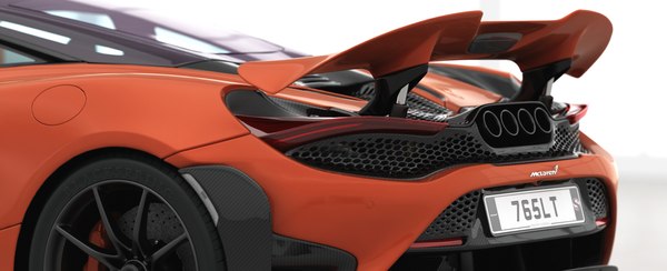 3D model McLaren 765LT 2022 Opening Doors and trunk - TurboSquid 1771289