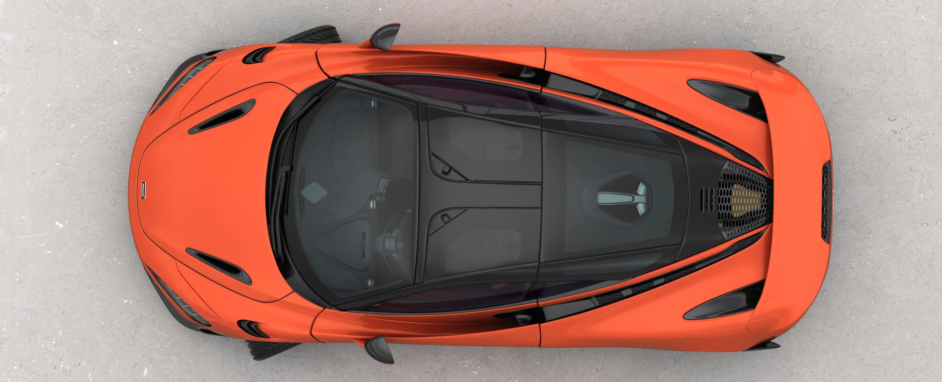 3D model McLaren 765LT 2022 Opening Doors and trunk - TurboSquid 1771289