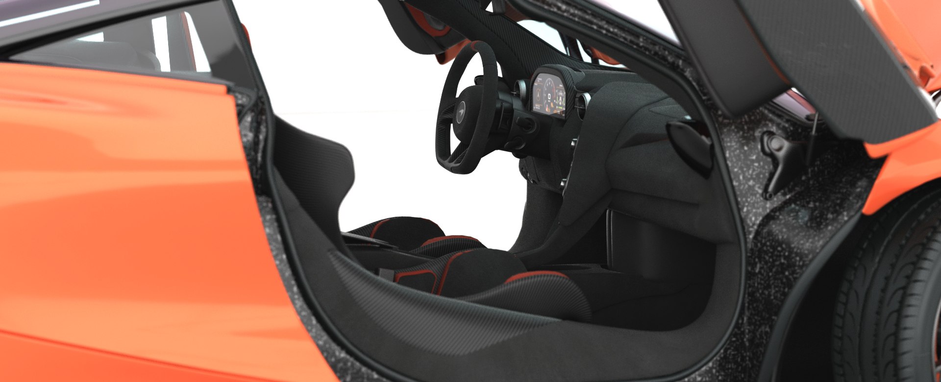 3D model McLaren 765LT 2022 Opening Doors and trunk - TurboSquid 1771289