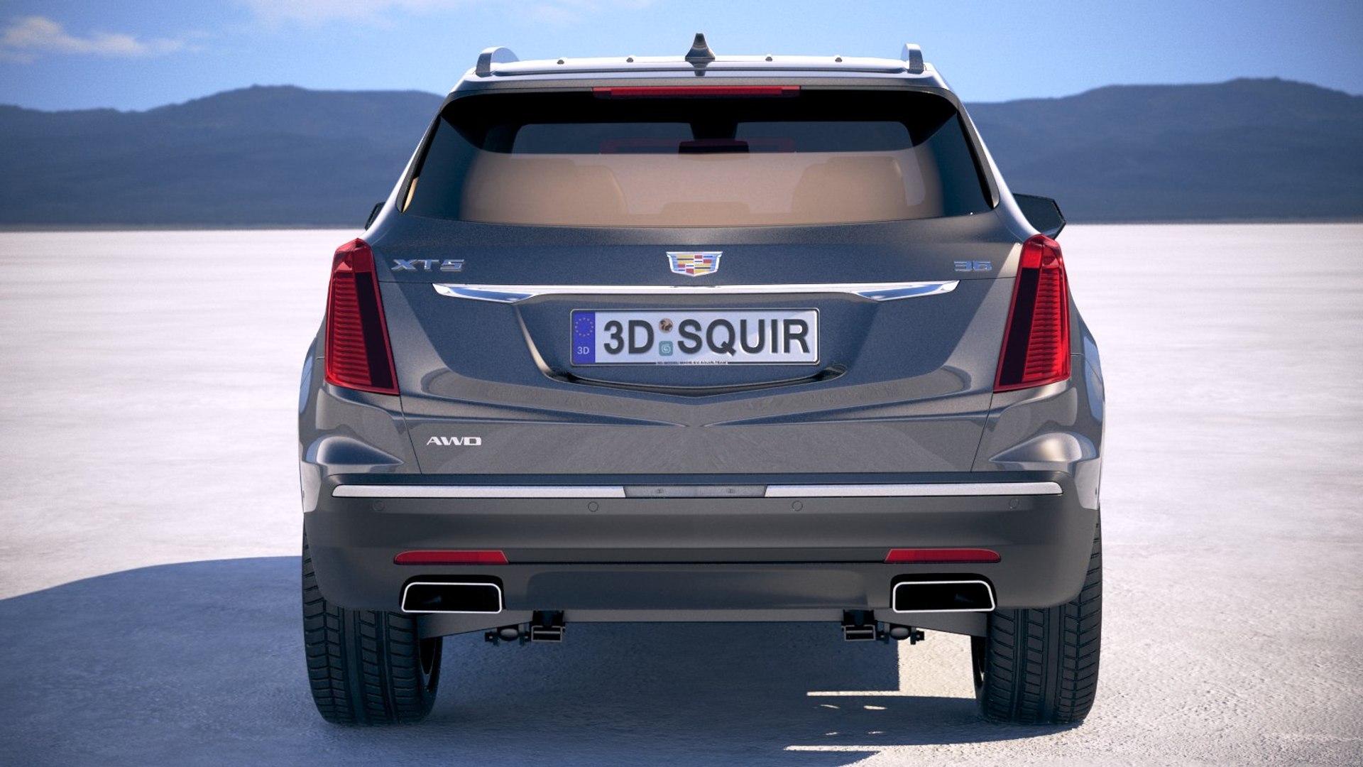 Cadillac Xt5 2017 3D Model - TurboSquid 1298896