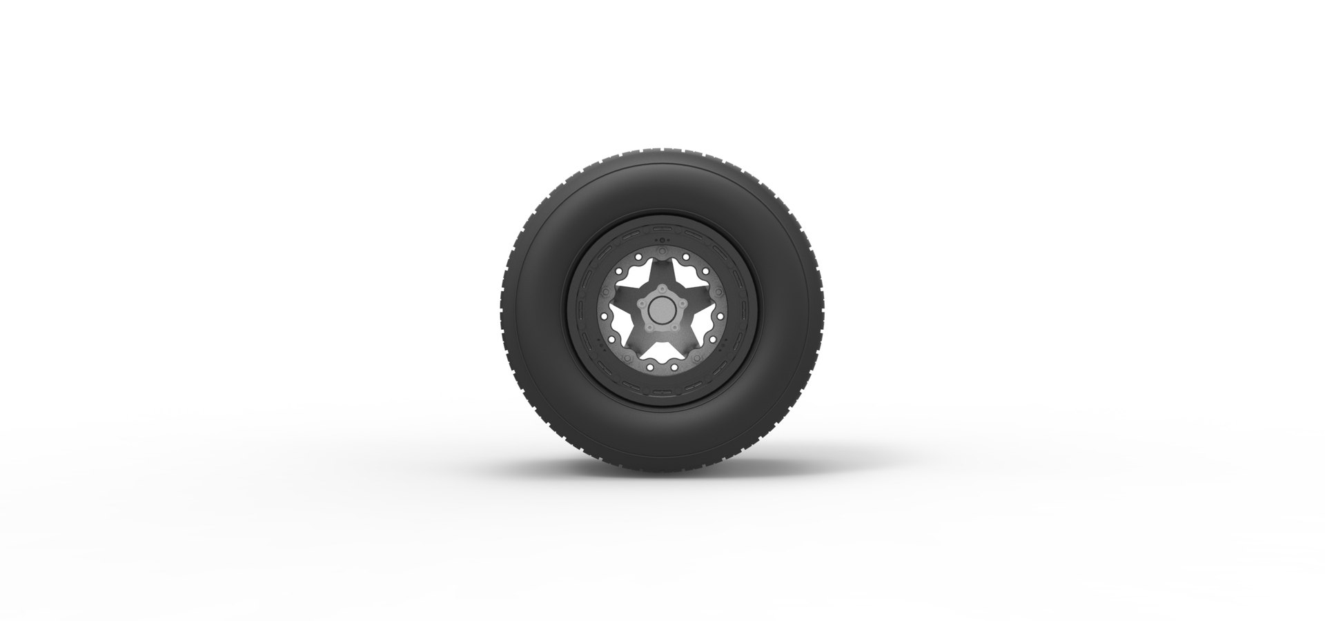 3D Wheel Of Super Dirt Late Model Version 2 Scale 1 To 25 - TurboSquid ...